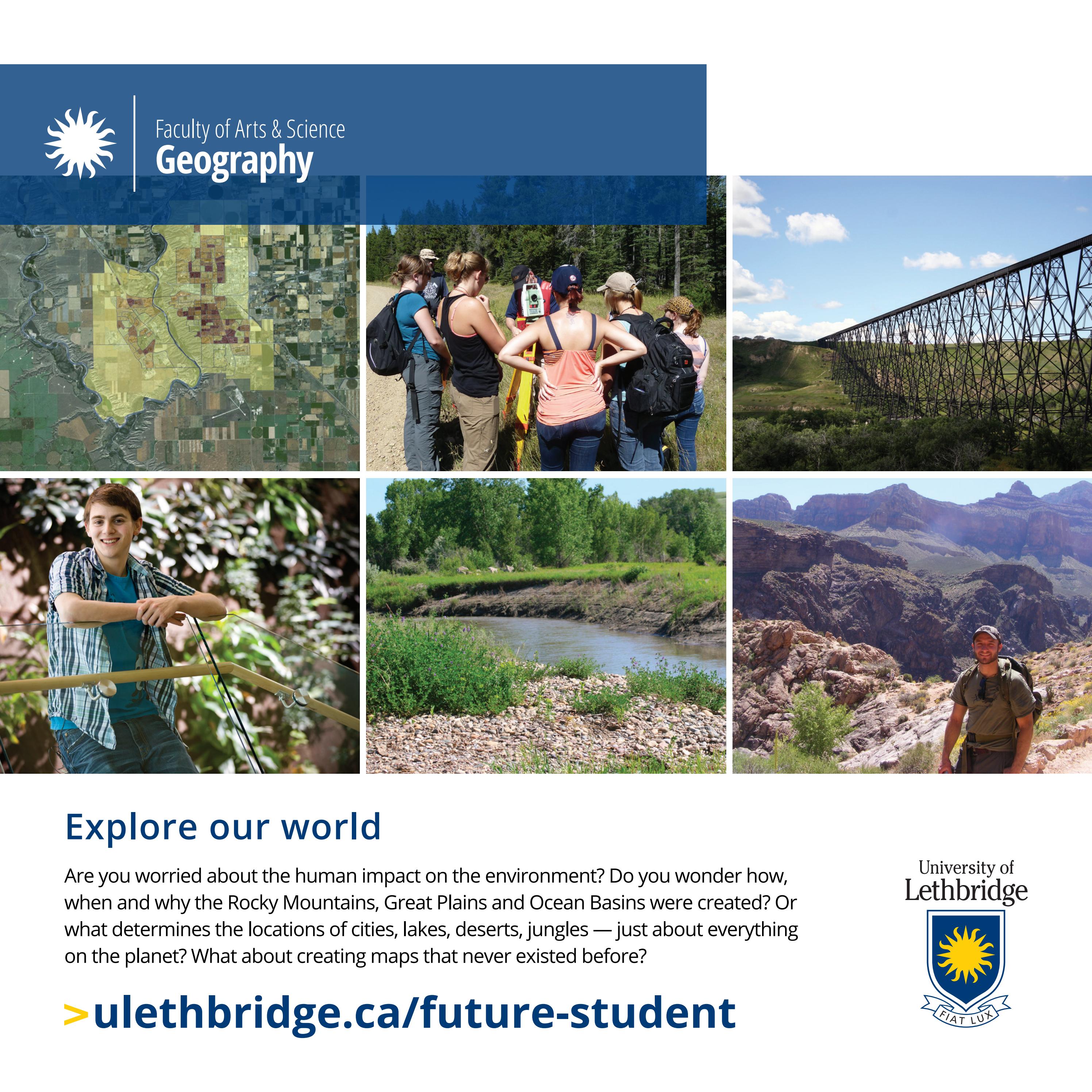 Geography | University of Lethbridge by University of Lethbridge - Issuu