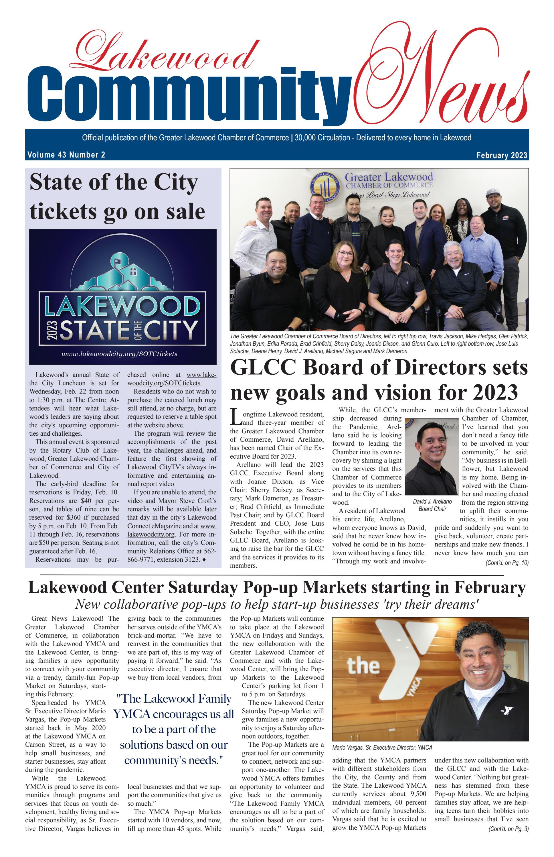 Lakewood Community News - February 2023 by Greater Lakewood Chamber of ...