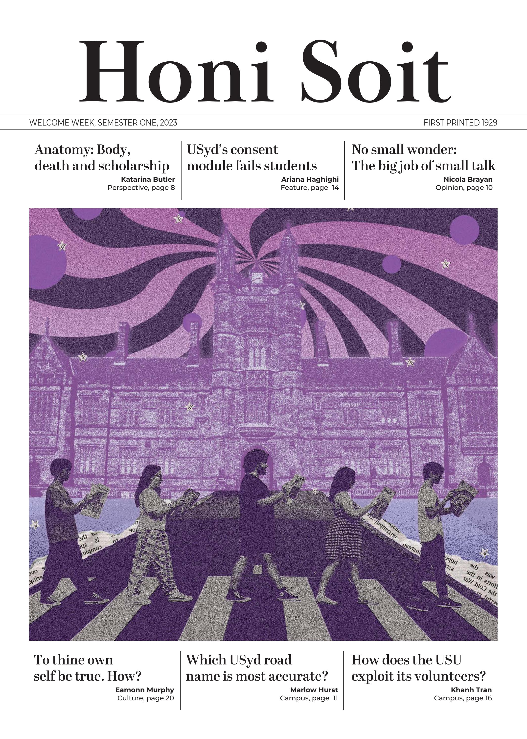 Honi Soit: Welcome Week, Semester 1, 2023 by SRC USyd Publications - Issuu