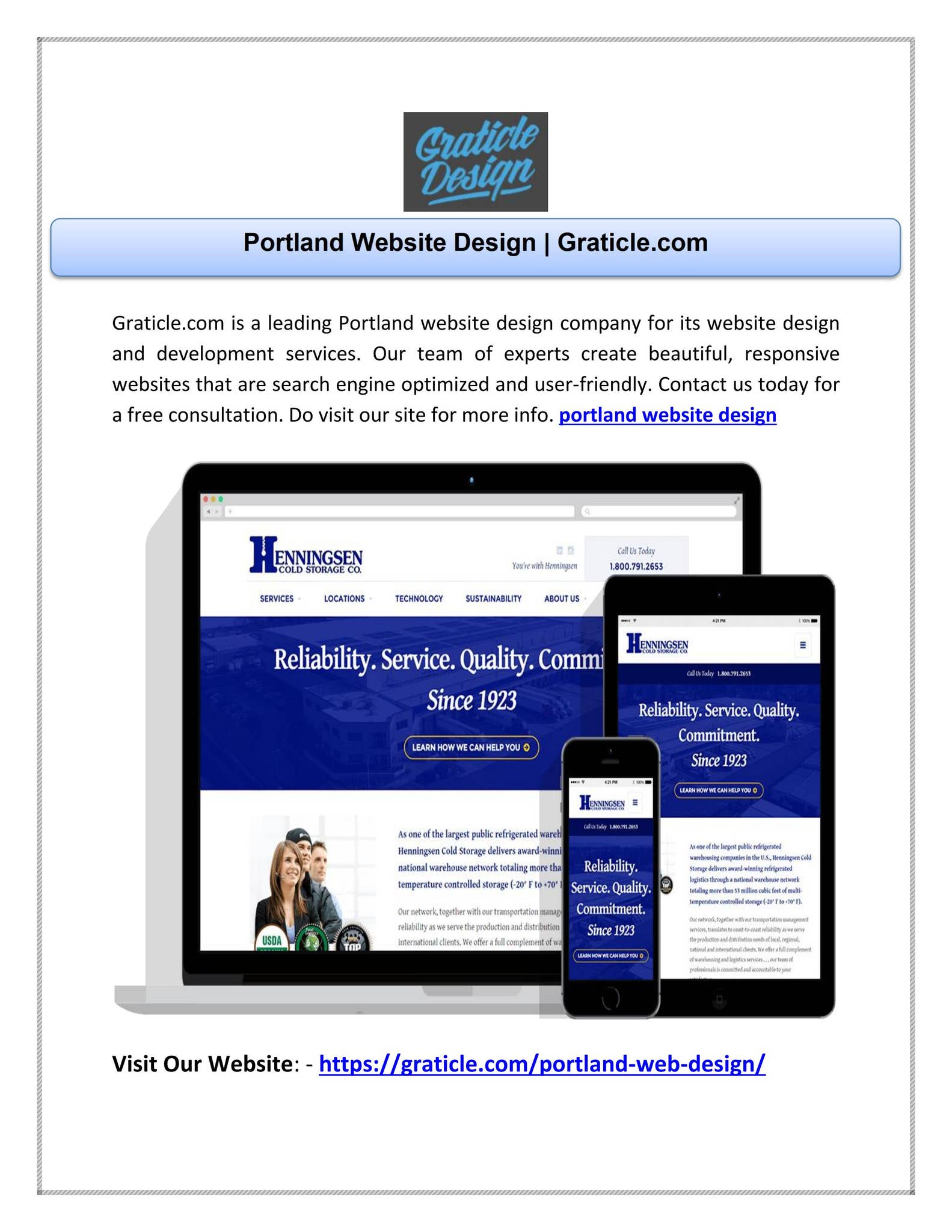 Portland Website Design | Graticle.com by Graticle Design - Issuu