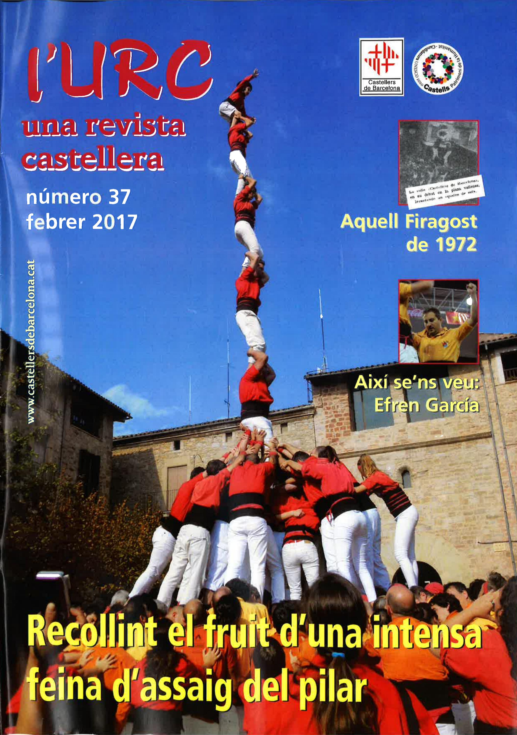 URC nº 37 - Recollint el fruit d'una intensa feina d'assaig del pilar by URC_Castellers_de ...