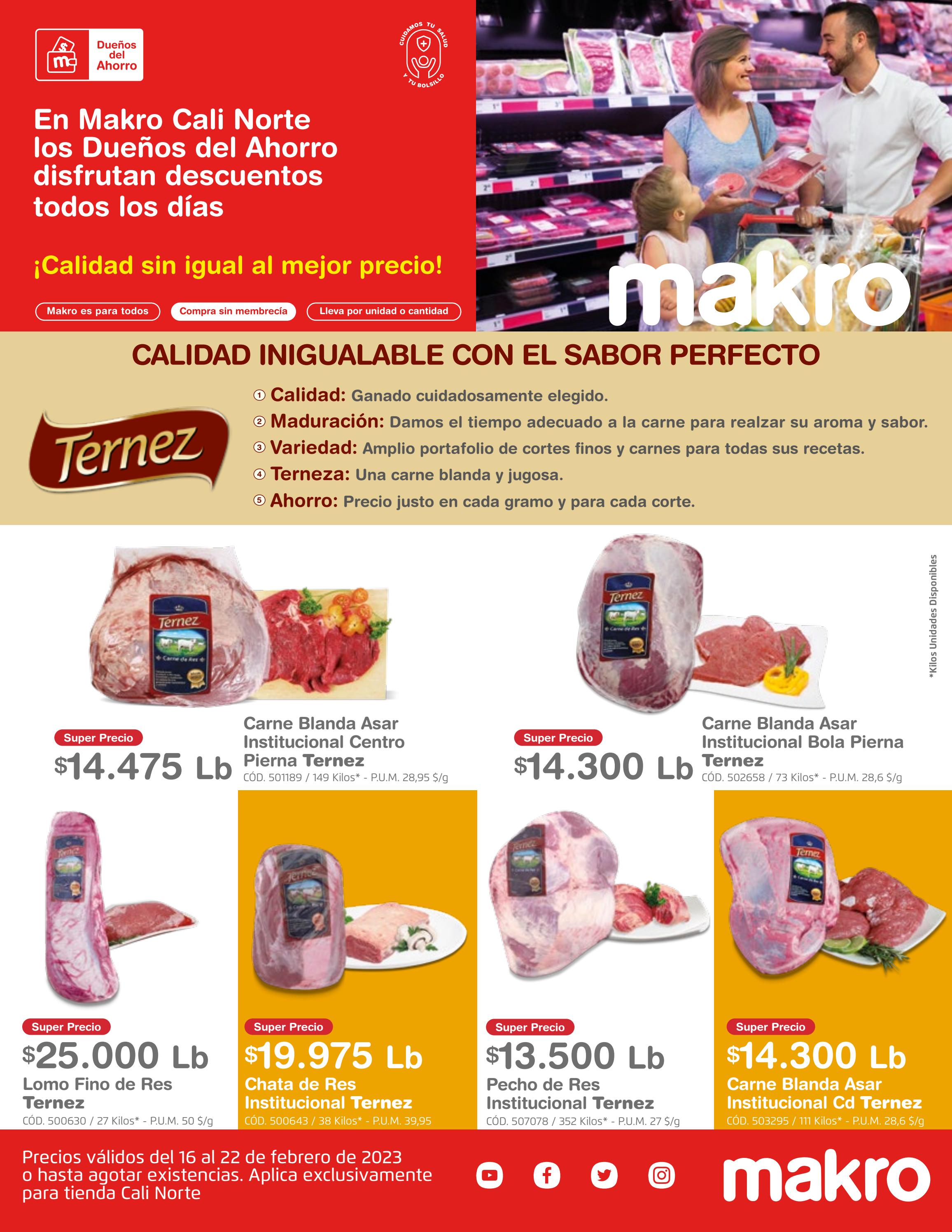 160223-Makro-Carnes-CaliNorte by Makro Supermayorista - Issuu