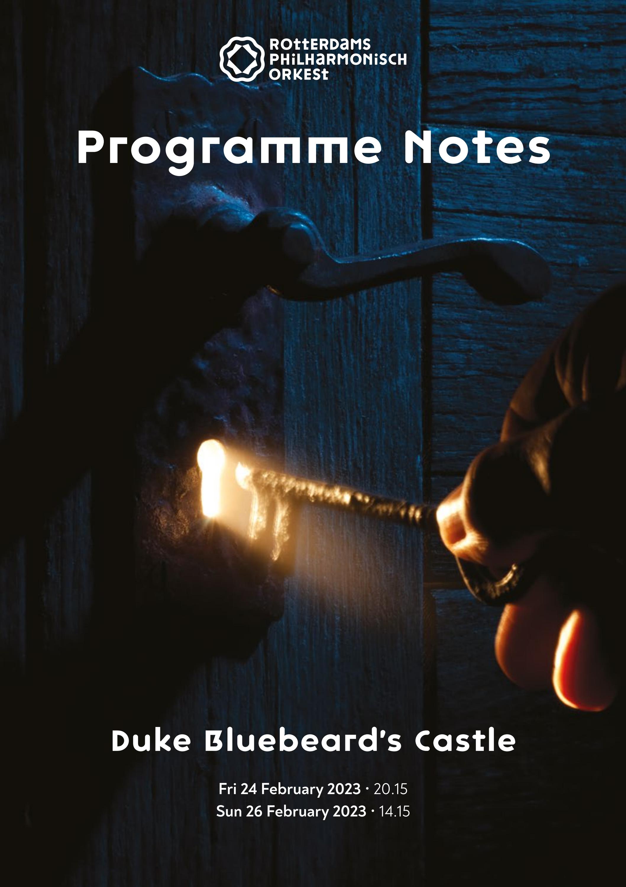 Programme Notes | Duke Bluebeard's Castle - 24 & 26 February by ...