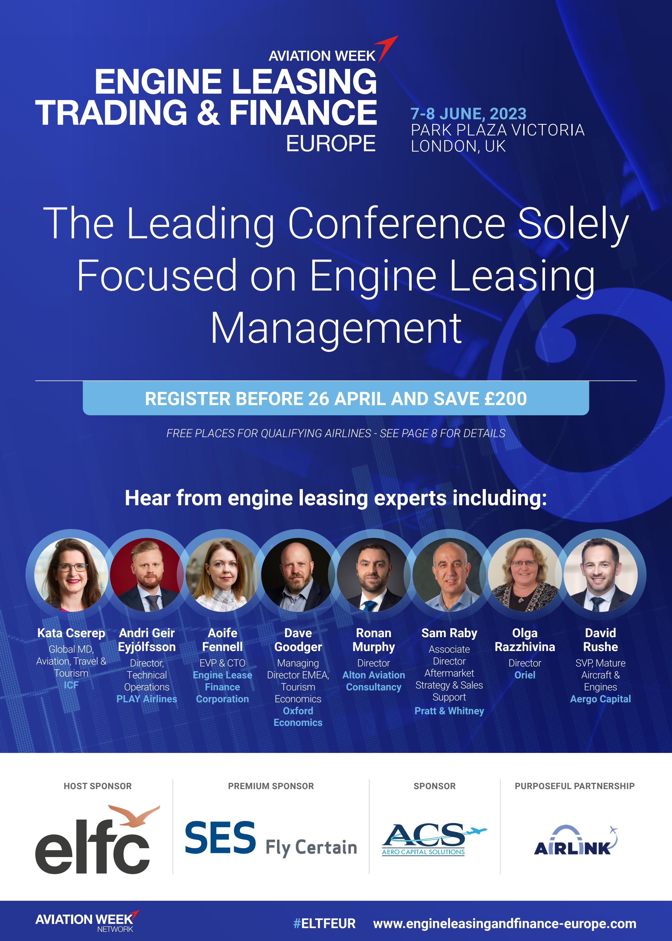 Engine Leasing, Trading & Finance Europe 2023 Brochure by AviationWeek ...