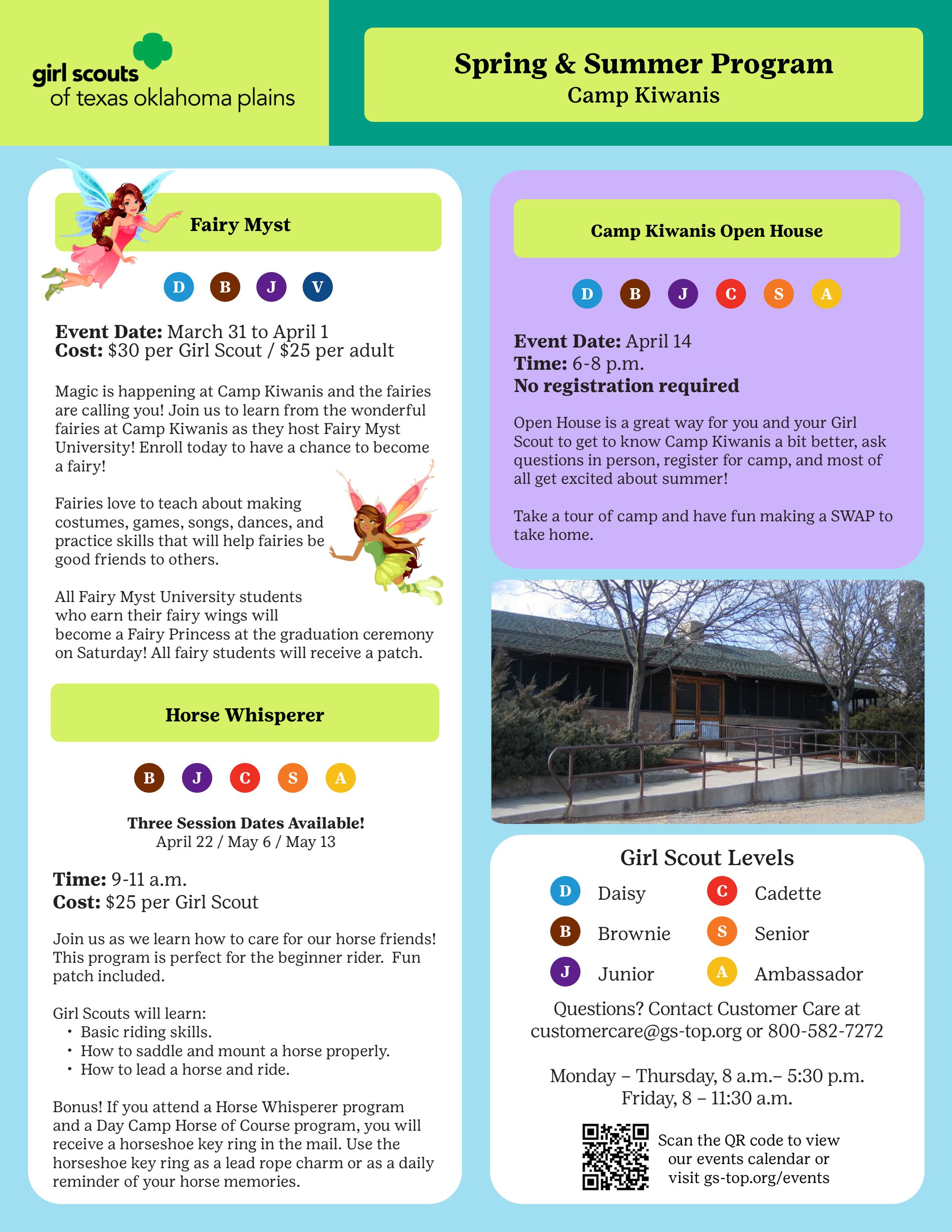 Camp Kiwanis Spring/Summer Program 2023 by Girl Scouts of Texas ...