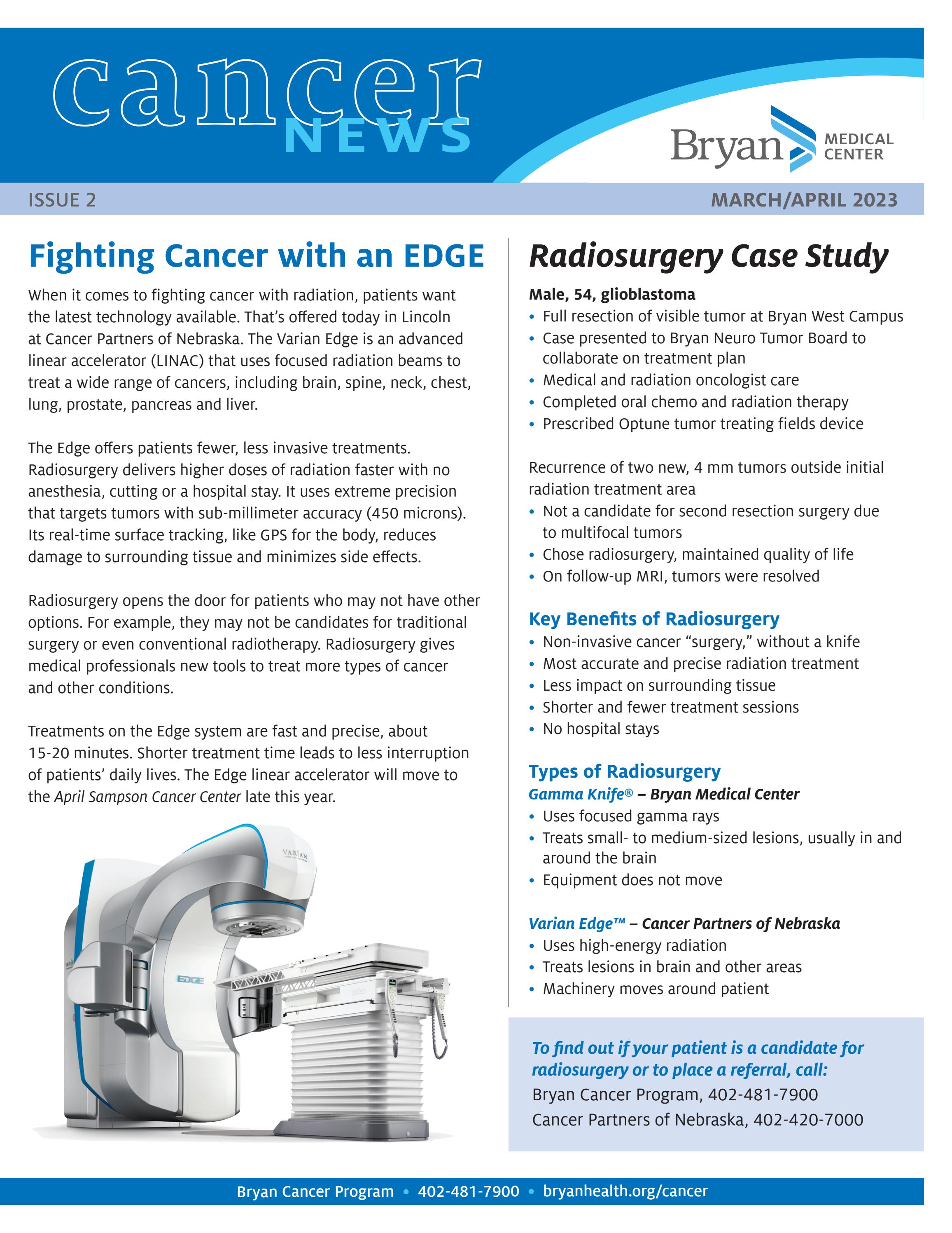 Cancer News | March April 2023 by Bryan Health - Issuu