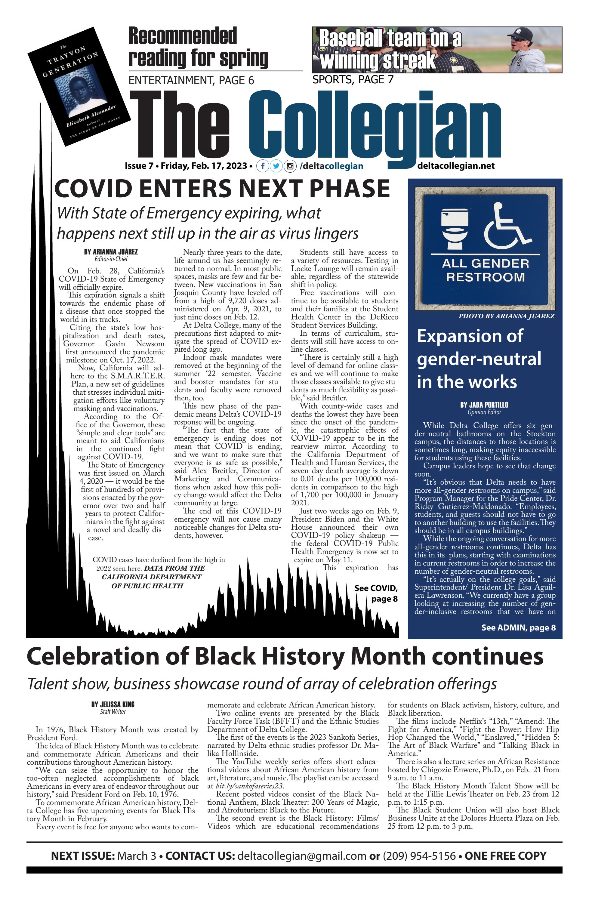 The Collegian - Published Feb. 17, 2023 by The Collegian - Issuu