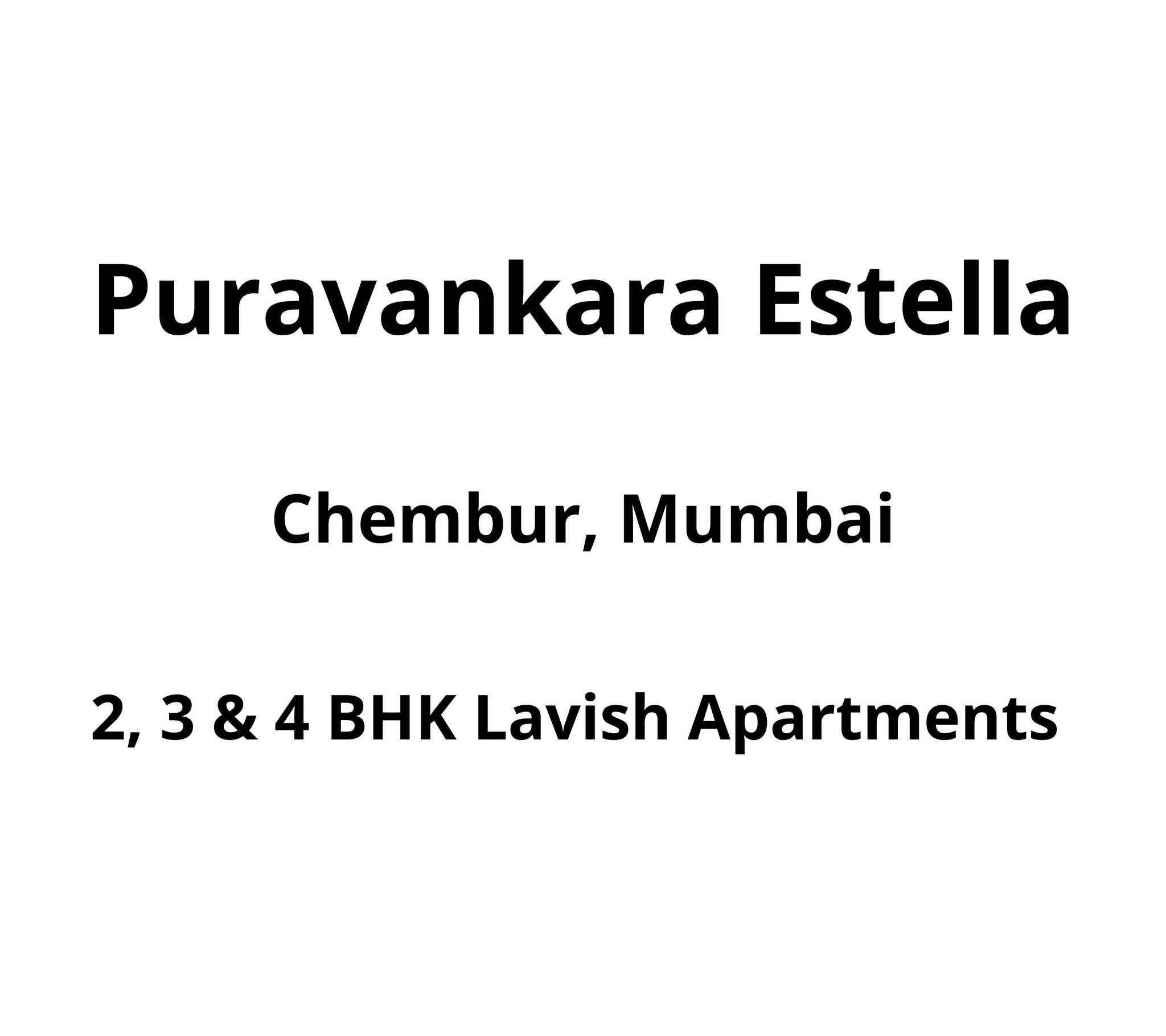 Puravankara Estella Chembur Mumbai | E-Brochure by Oberoi Realty - Issuu