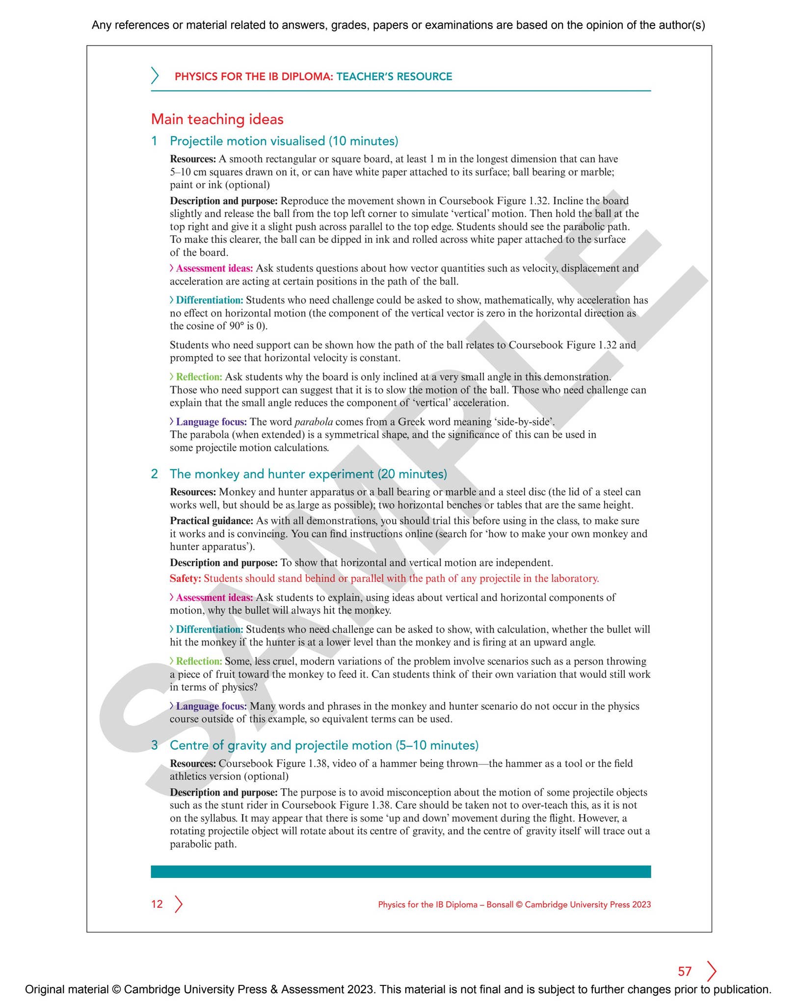 Preview of Physics for the IB Diploma New Editions by Cambridge ...