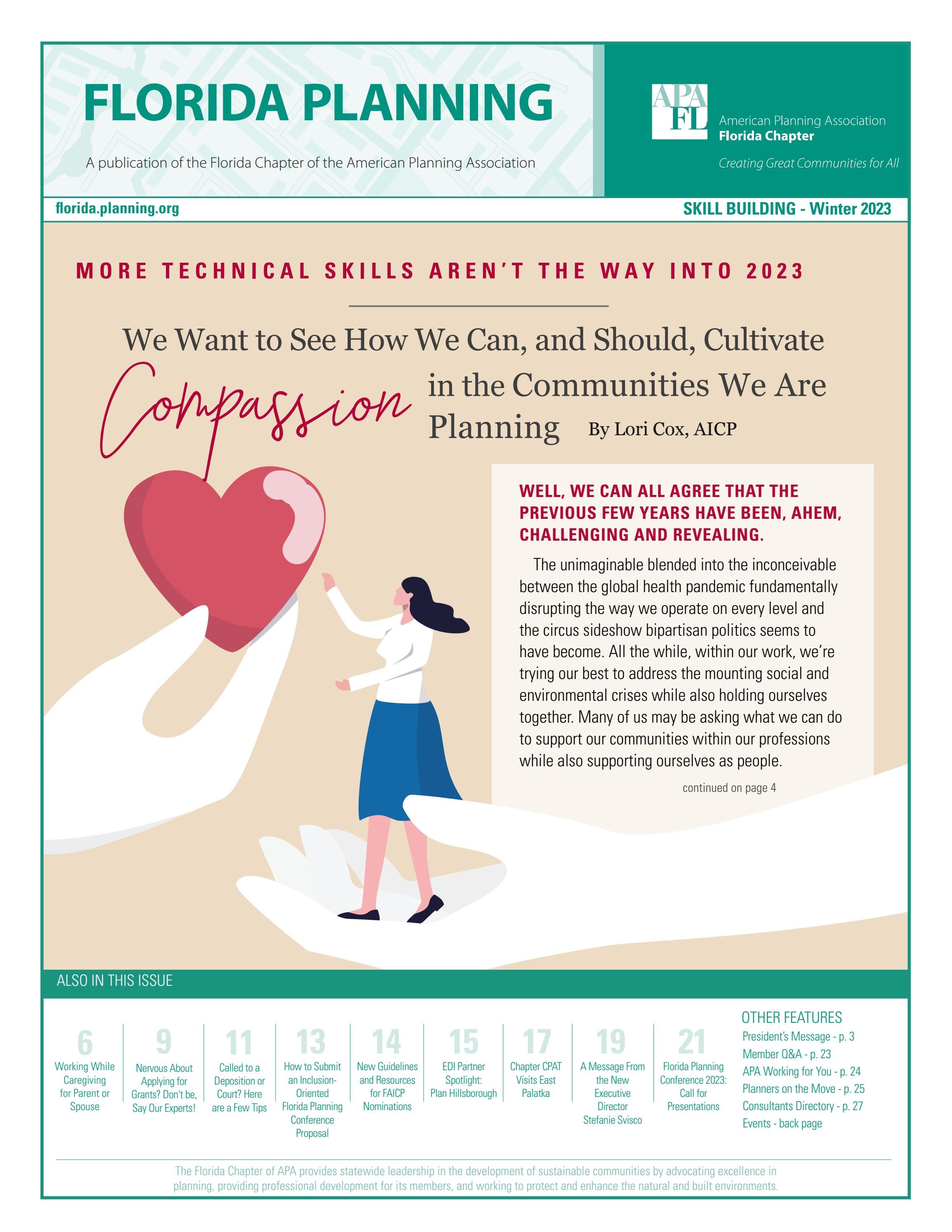 Florida Planning Magazine | Winter 2023 by APA Florida - Issuu