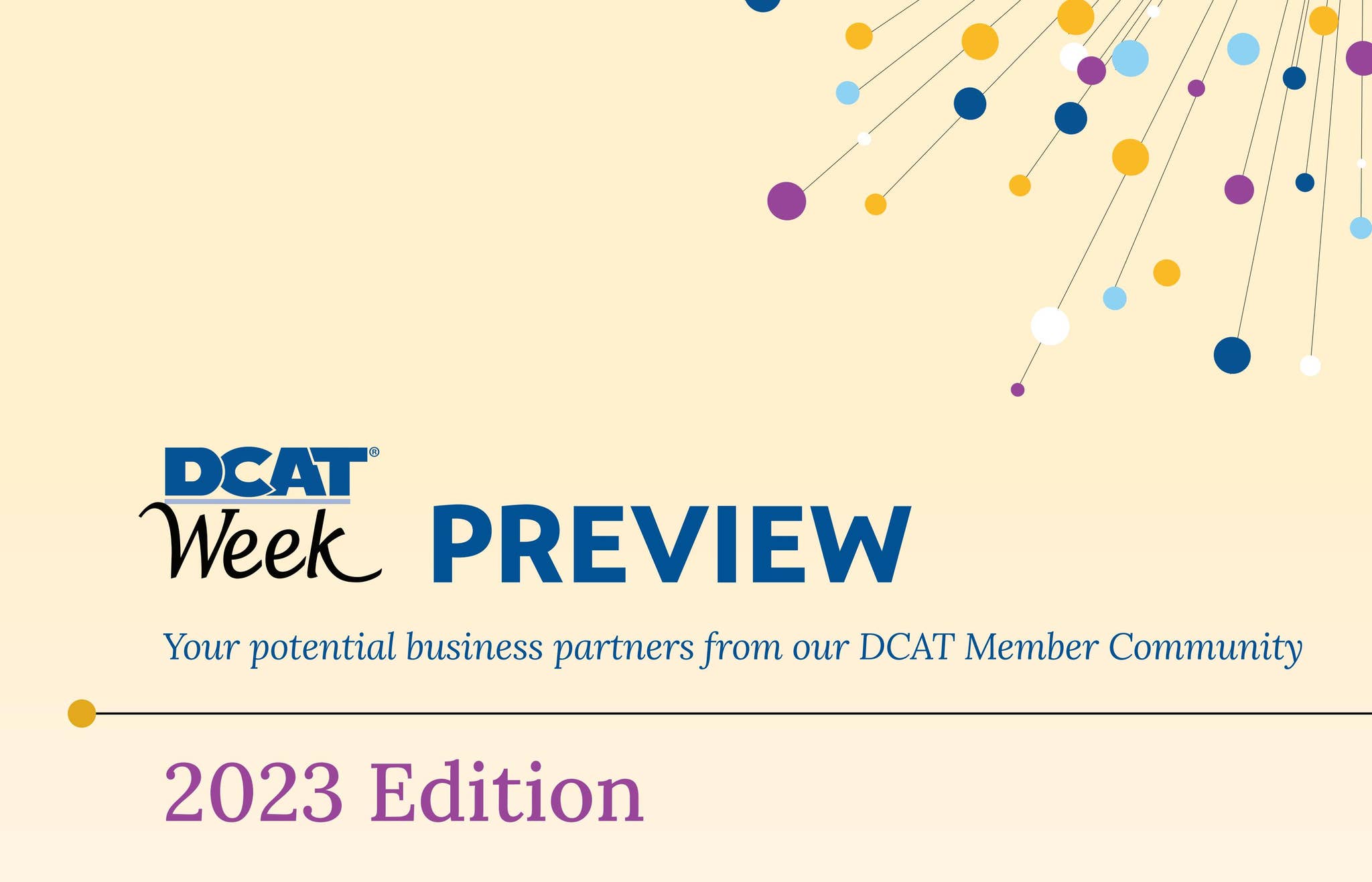 DCAT Week Preview | 2023 Edition by DCAT - Drug, Chemical and ...