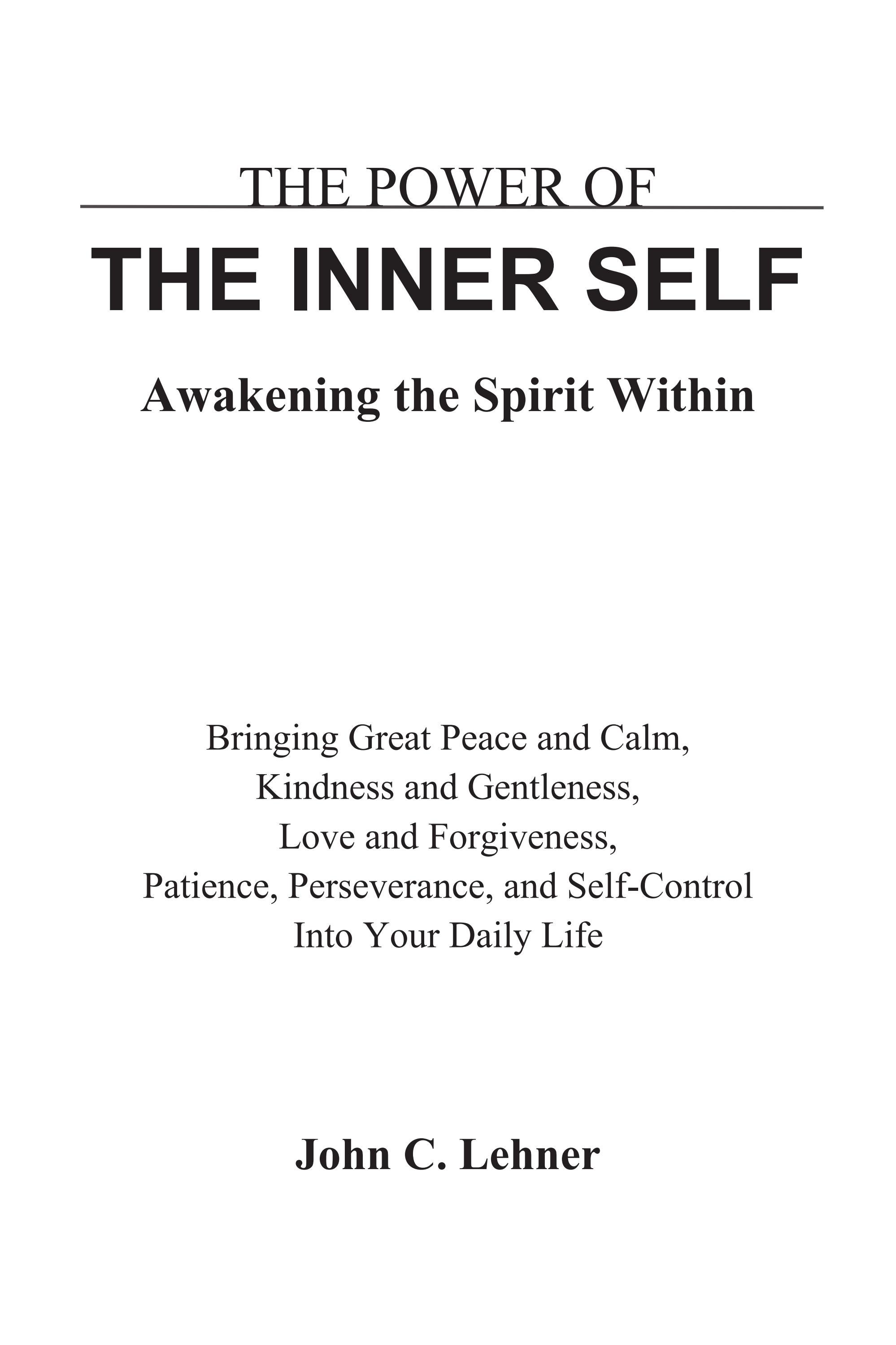 The Power of the Inner Self by Mennonite Press Inc - Issuu