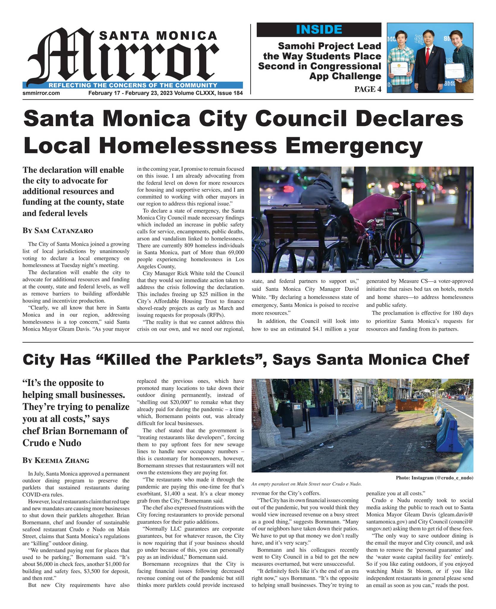 Santa Monica Mirror 2.17.23 by Mirror Media Group/ Modoc Media ...