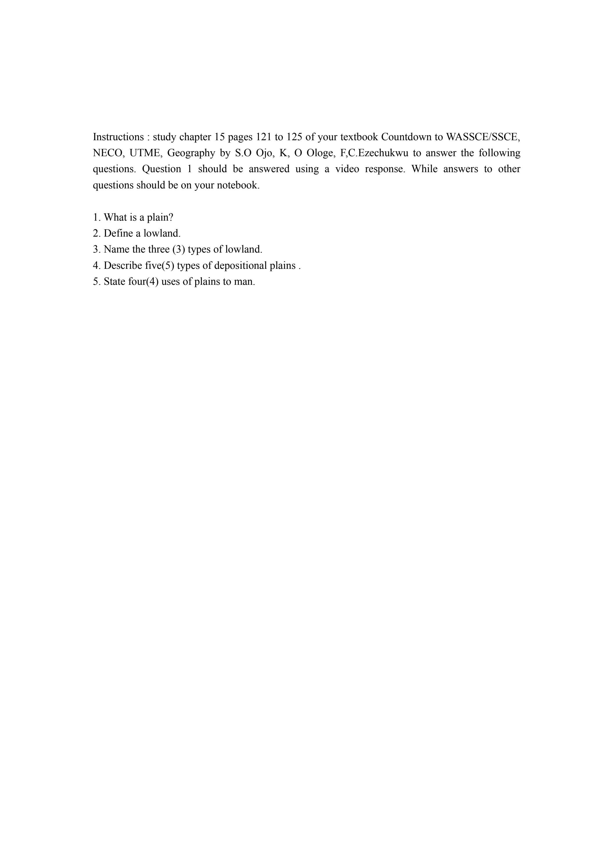 Assignment on lowlands by Gra chef - Issuu