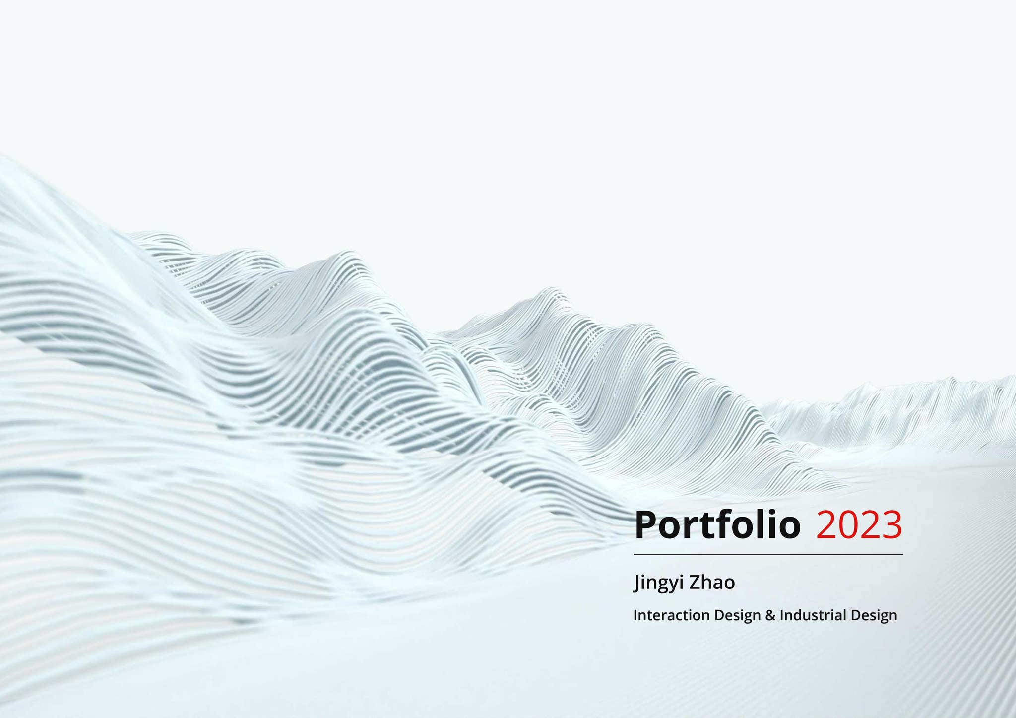 PORTFOLIO-Interaction Design & Industrial Design by Jingyi Zhao - Issuu