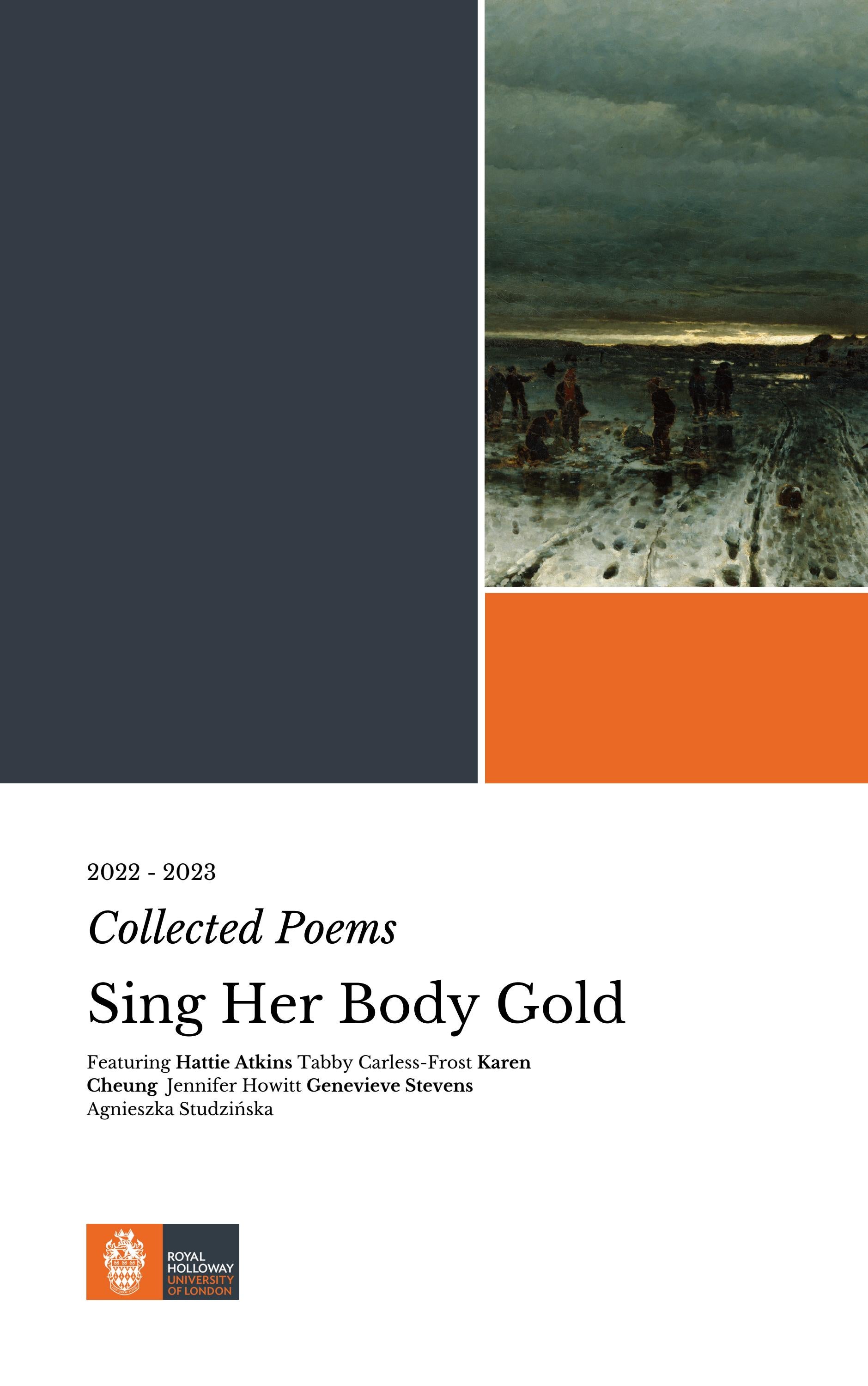 Collected Poems - Sing Her Body Gold - Picture Gallery Composer-in ...