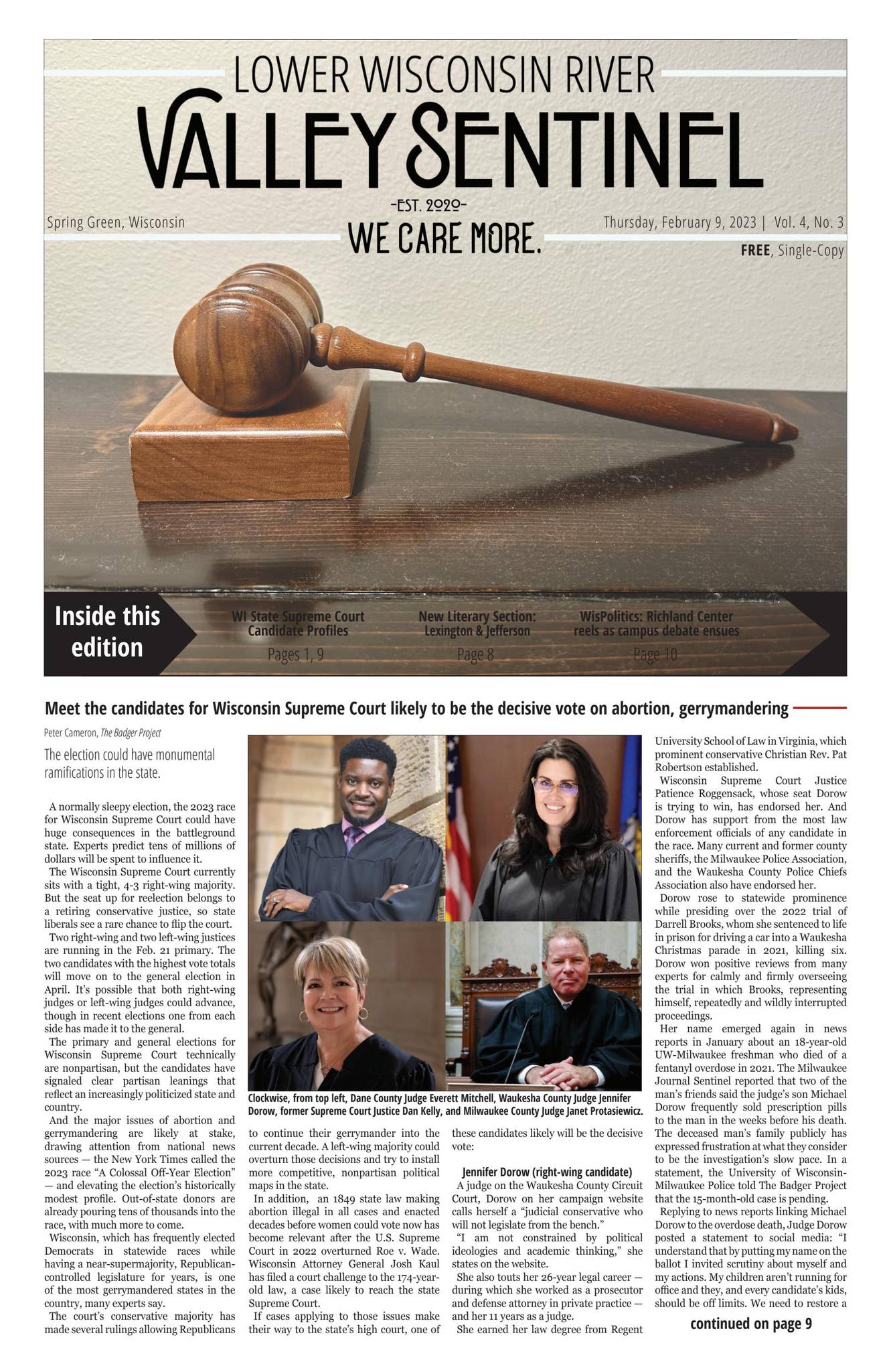 Valley Sentinel - 02-09-2023 by Valley Sentinel - Issuu