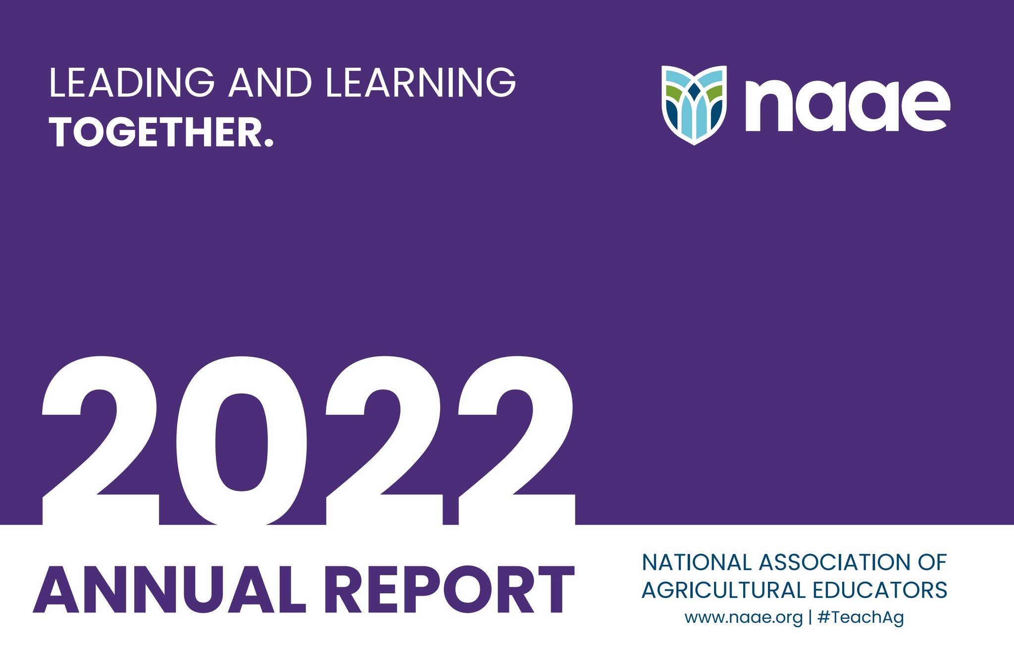 2022 NAAE Annual Report by National Association of Agricultural ...
