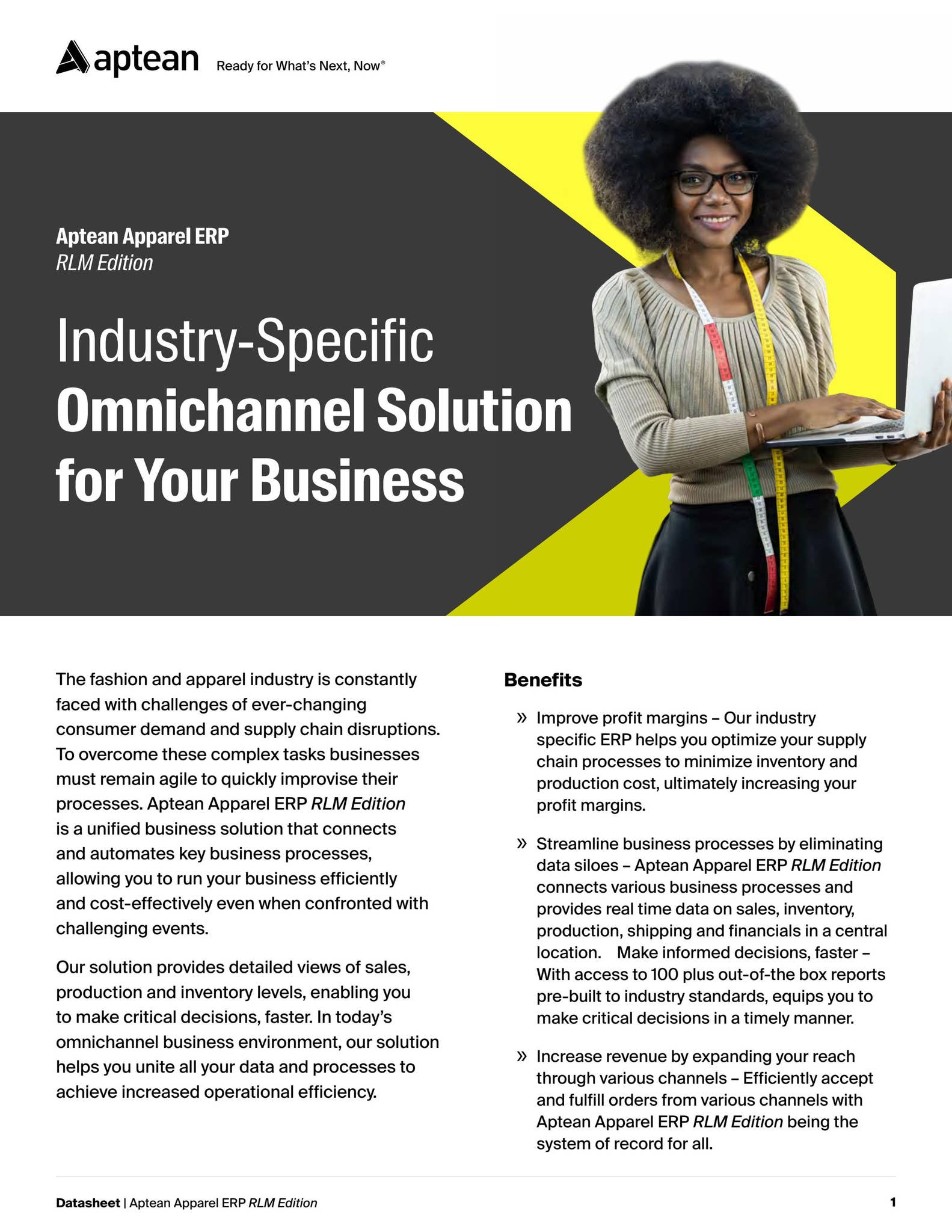 Aptean Apparel ERP, RLM Edition by Aptean - Issuu