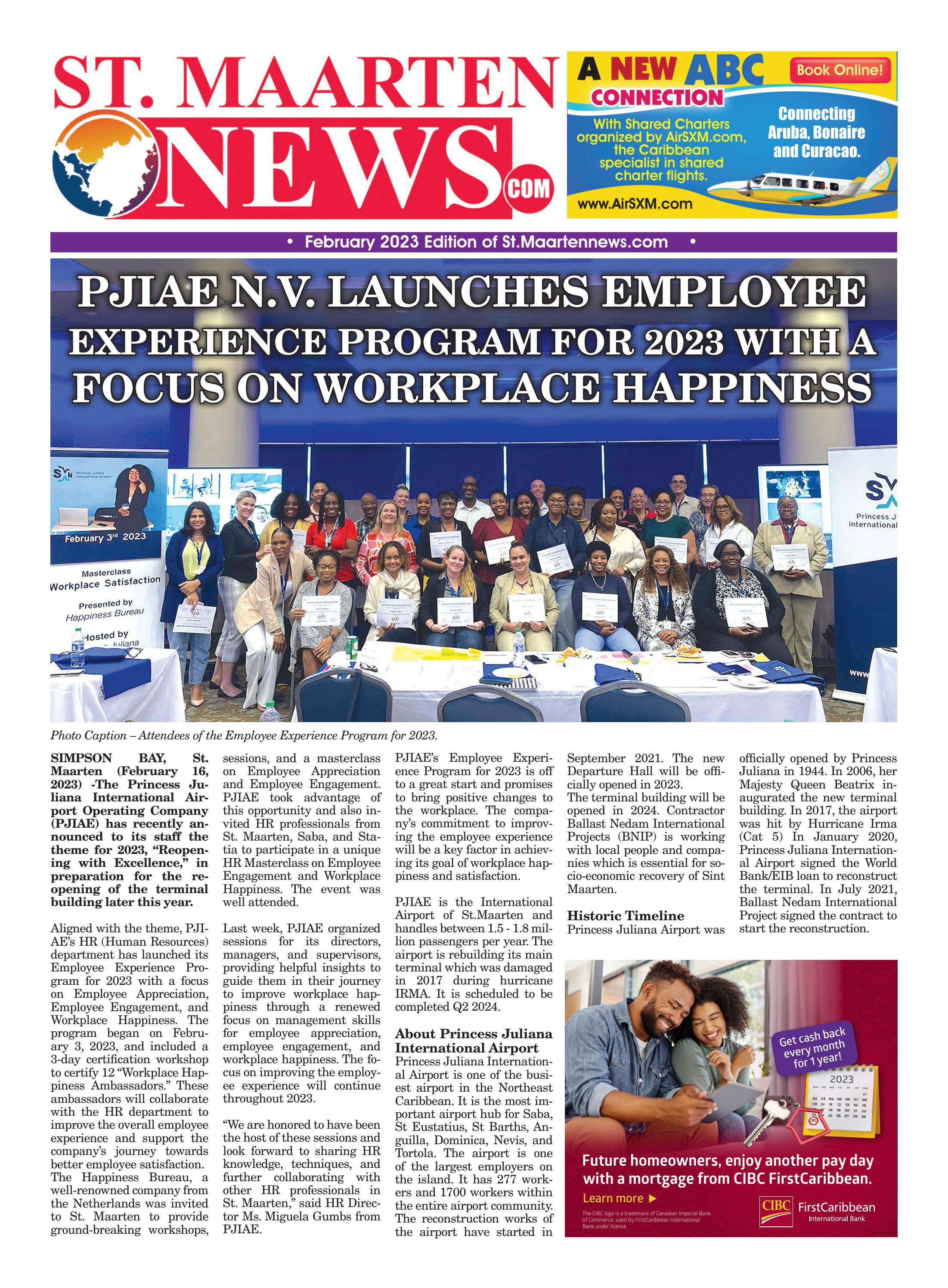 SXM News February Edition 2023 by INSIDE St. Maarten - Issuu