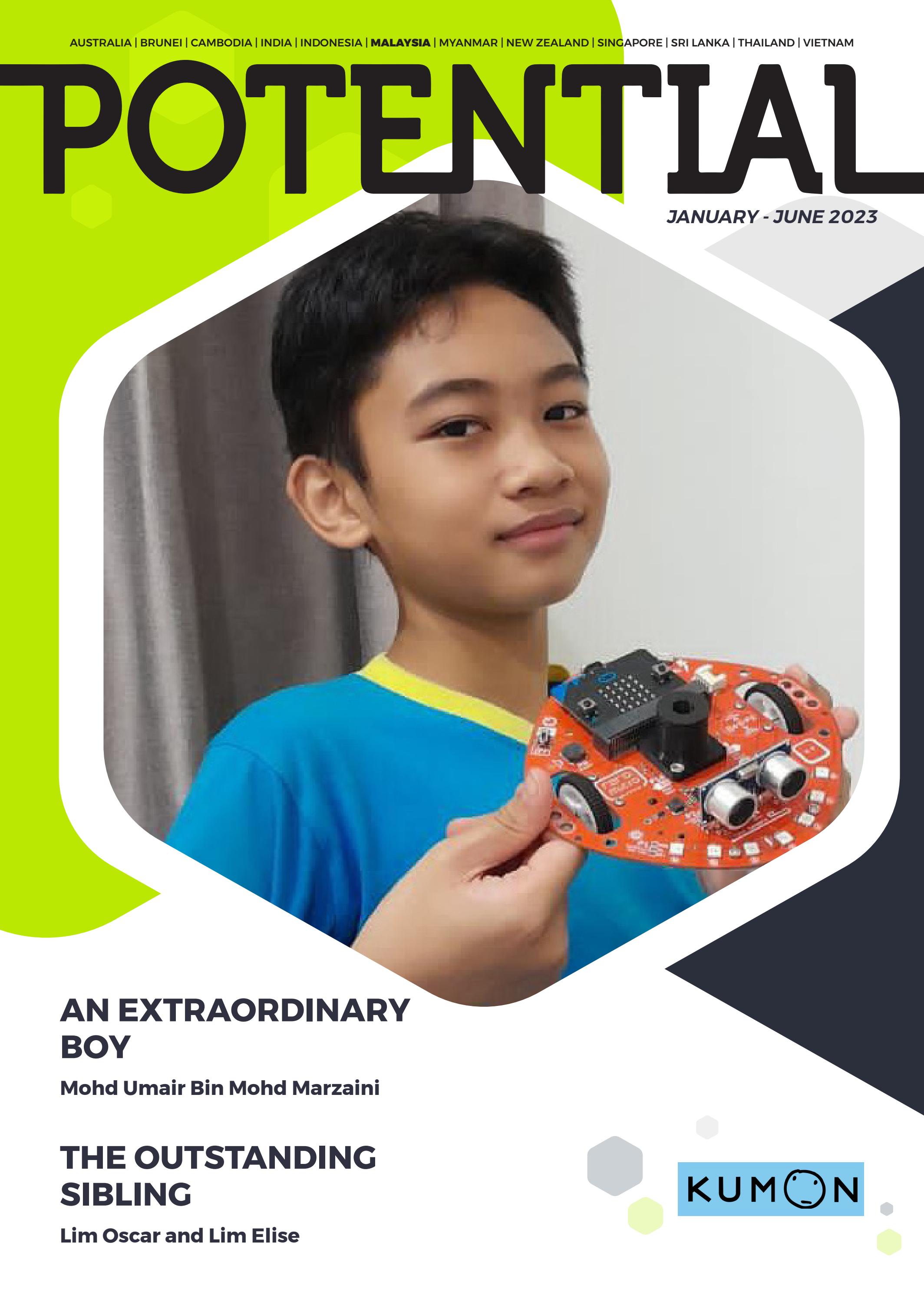 Kumon Malaysia - Potential 2023 Issue 1 by Kumon Asia & Oceania - Issuu