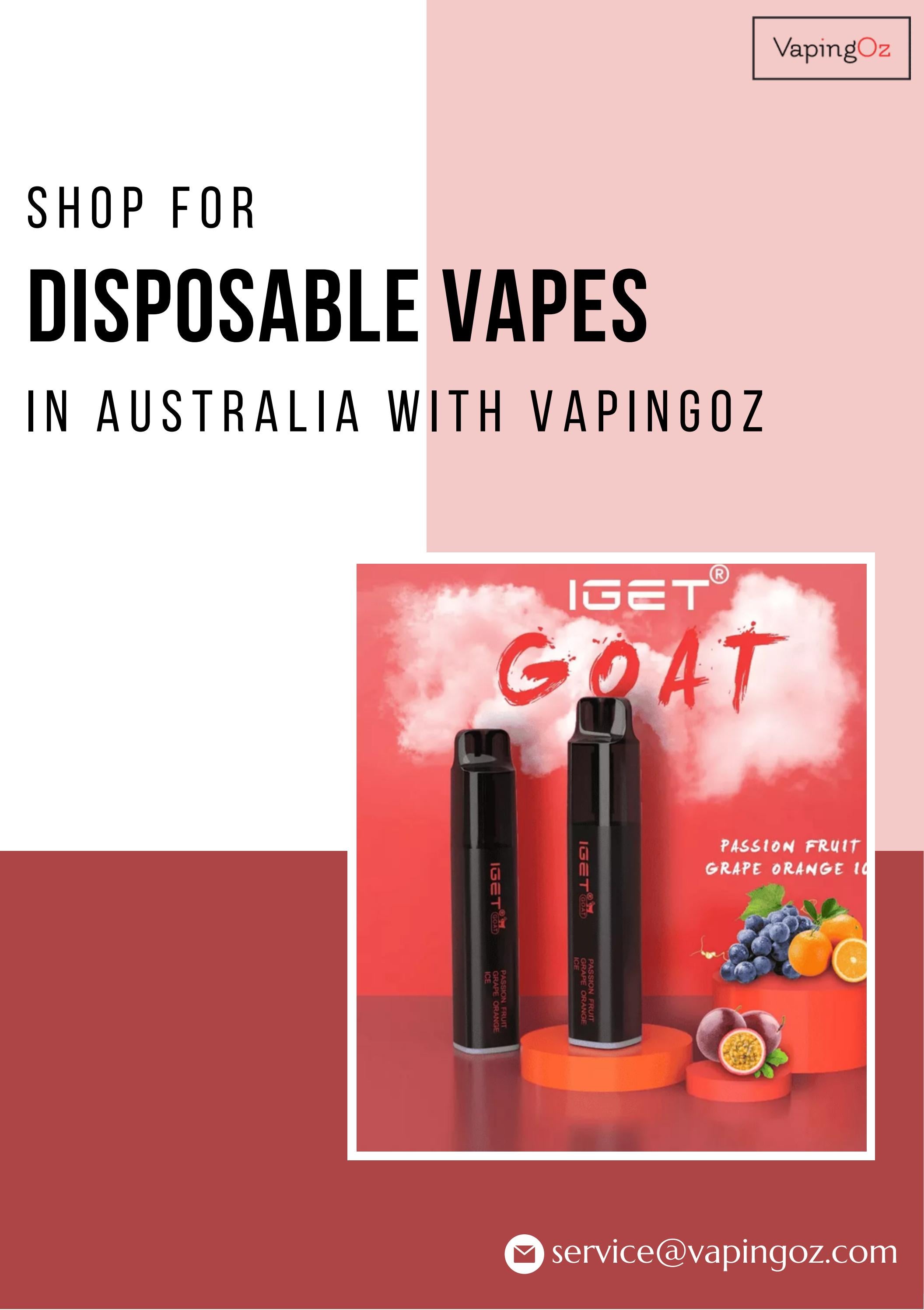 Shop for Disposable Vapes in Australia With VapingOz by vapingoz - Issuu