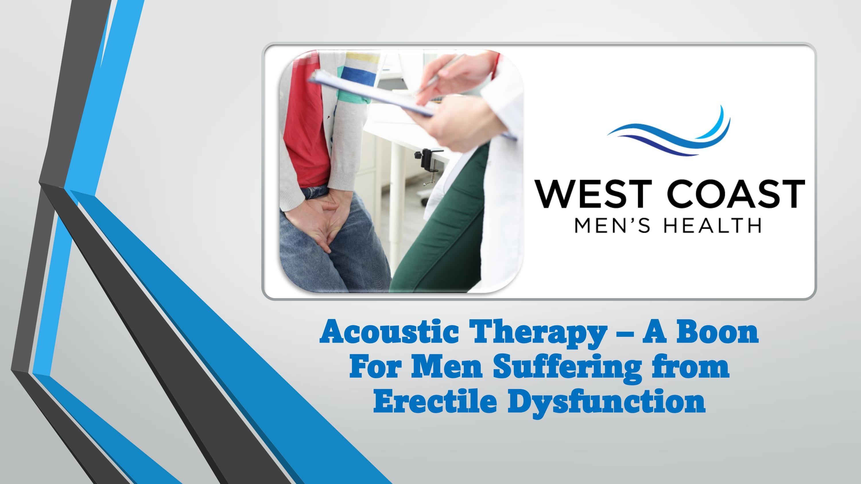 ED Wave Therapy by West Coast Men's Health - OKC - Issuu
