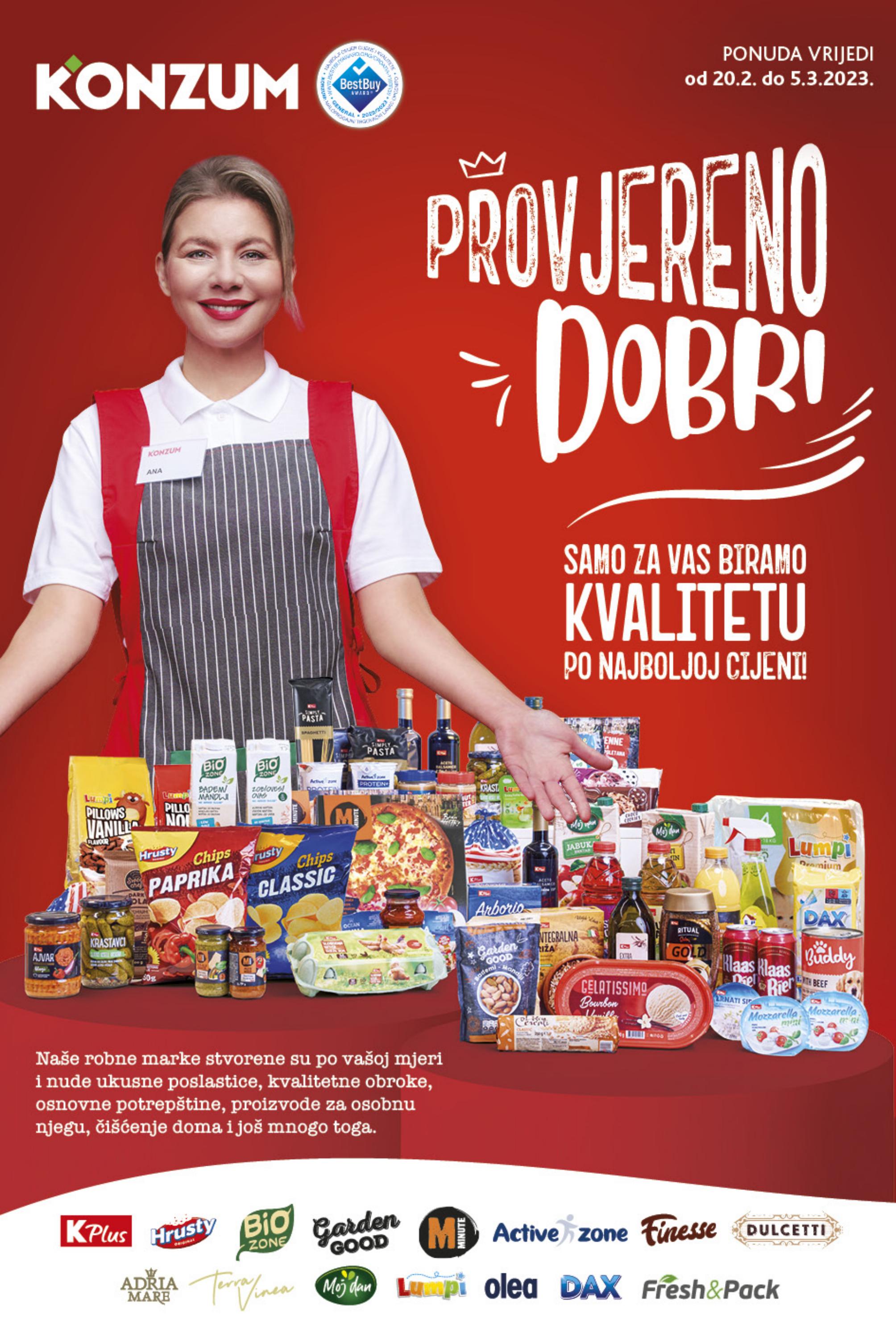Konzum katalog Nase robne marke od 20.02.-05.03.2023. by Catalog.hr - Issuu