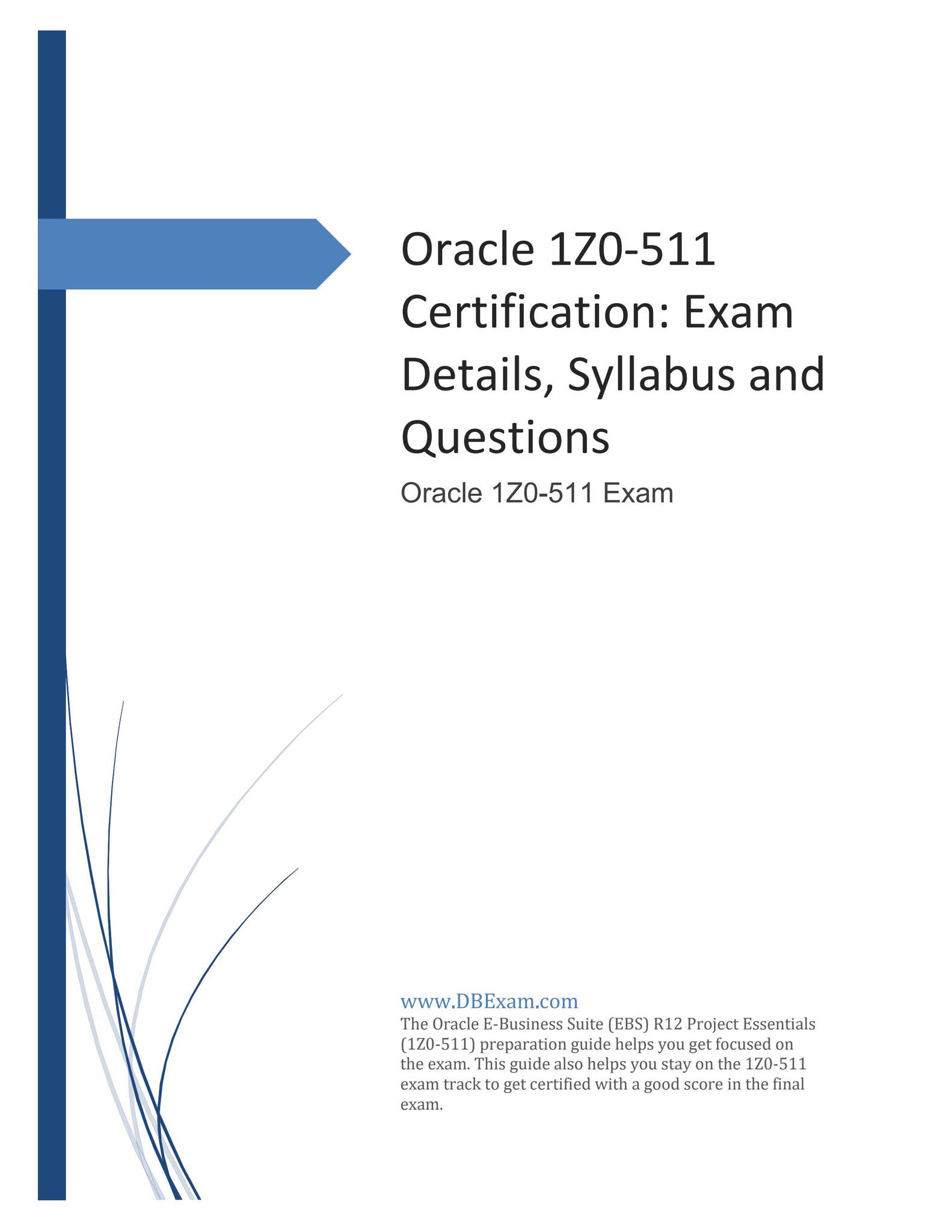 Oracle 1Z0-511 Certification: Exam Details, Syllabus and Questions by ...