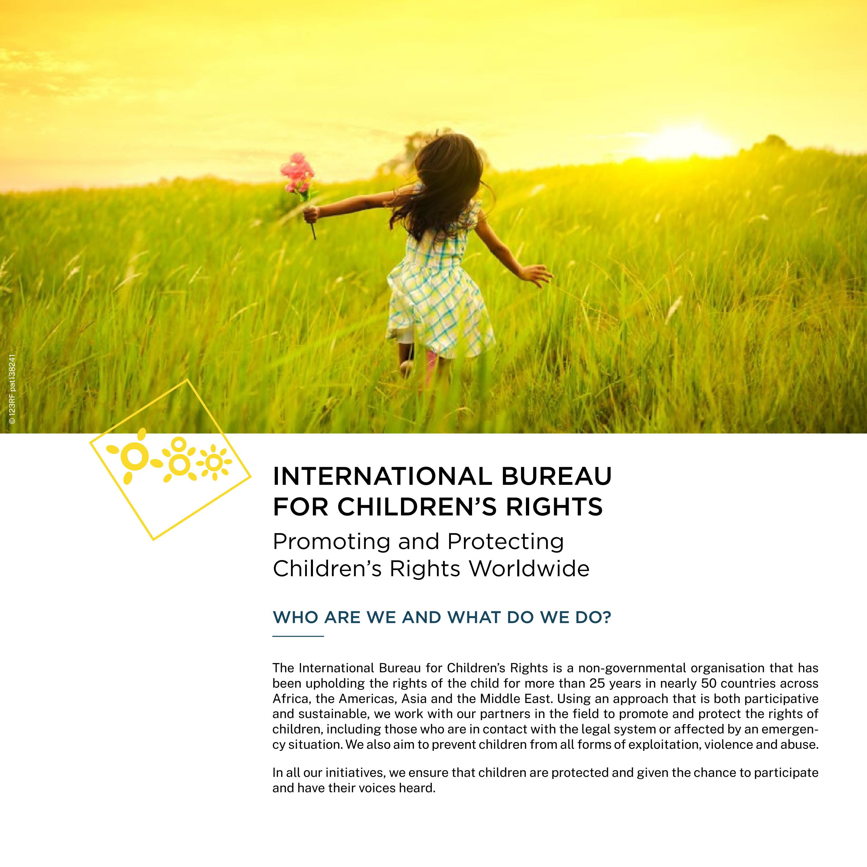 Presentation brochure-En by Bureau international des droits des enfants ...
