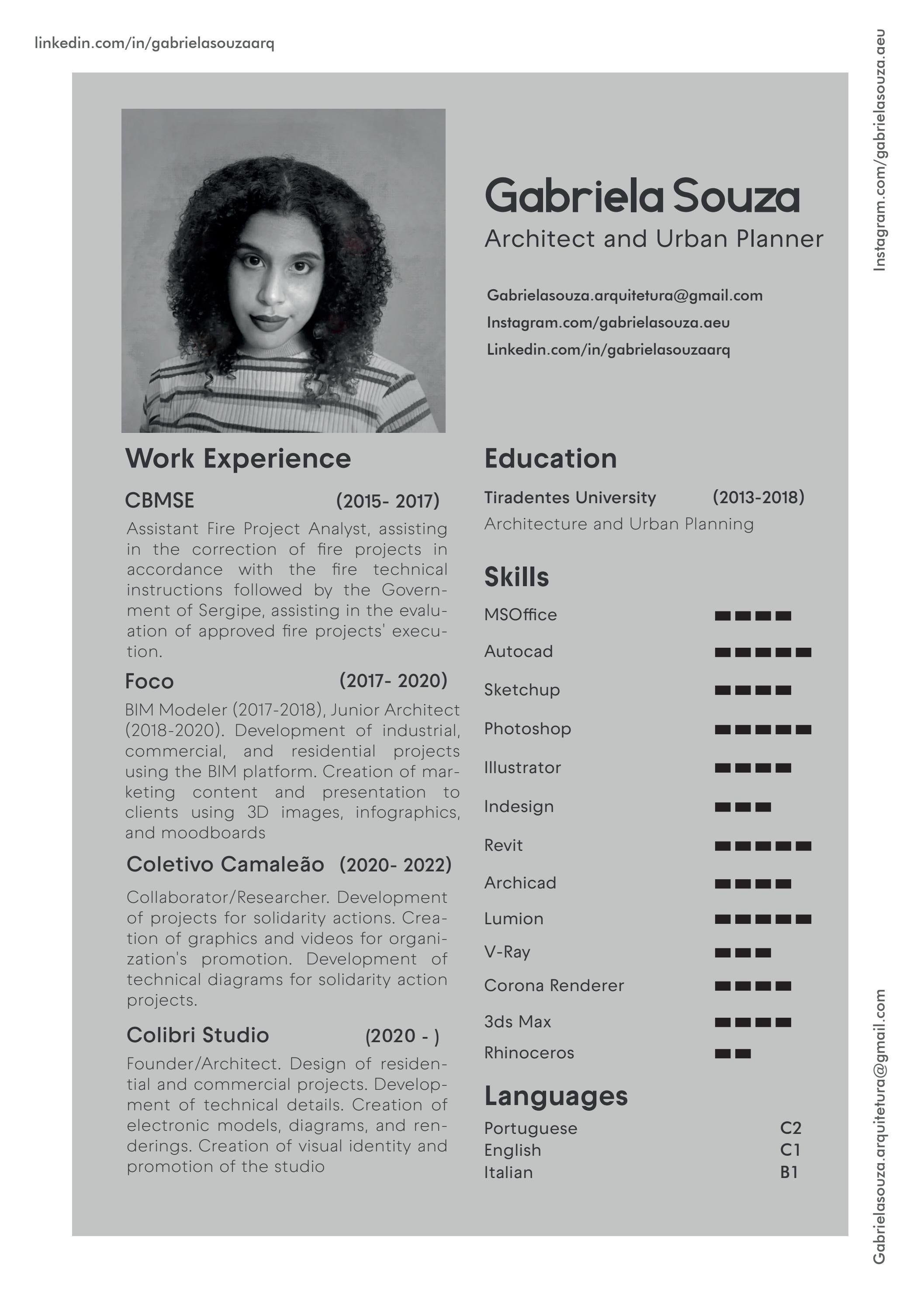 CV GABRIELA SOUZA by Gabriela Souza - Issuu