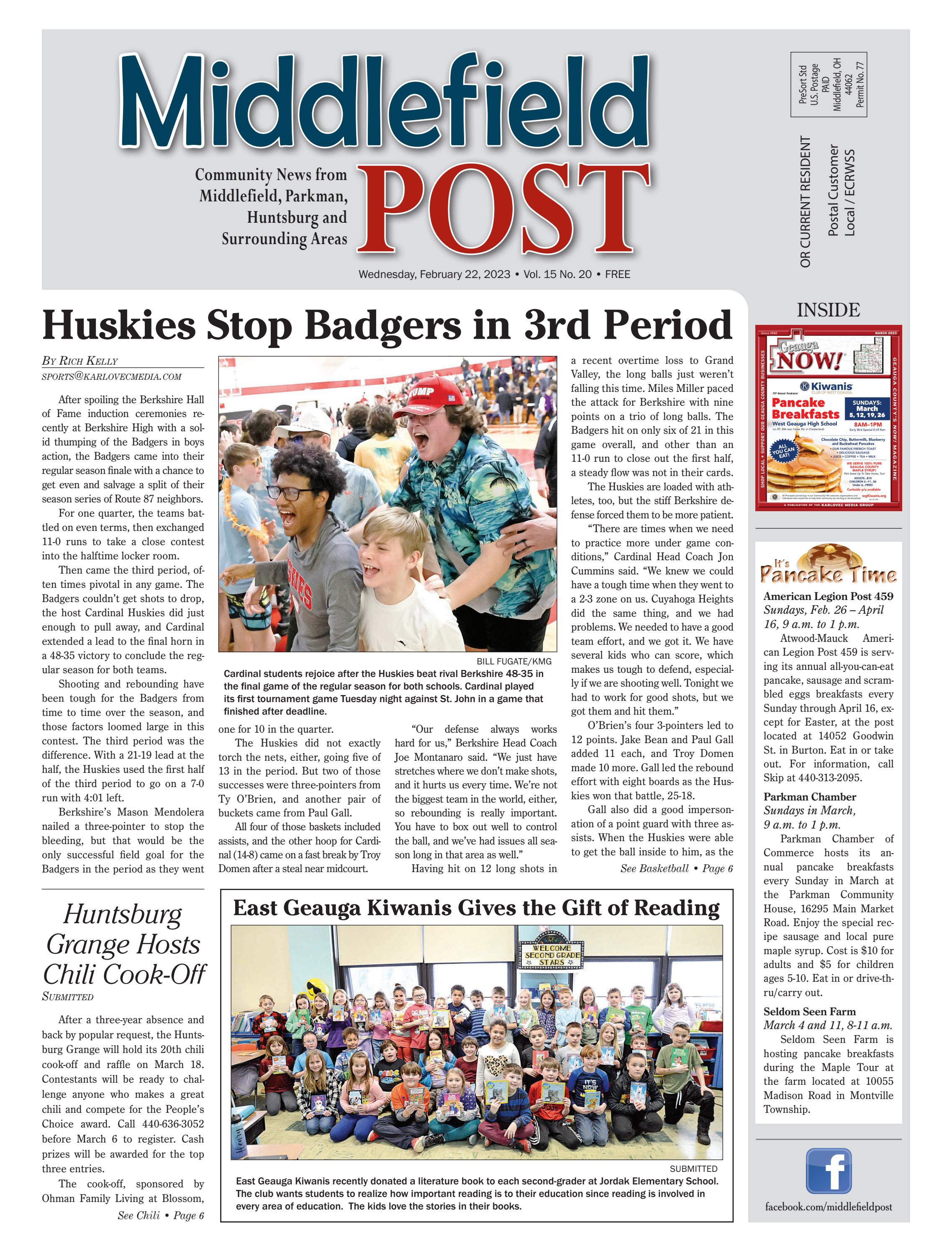 Middlefield Post 2-22-23 by Geauga County Maple Leaf - Issuu