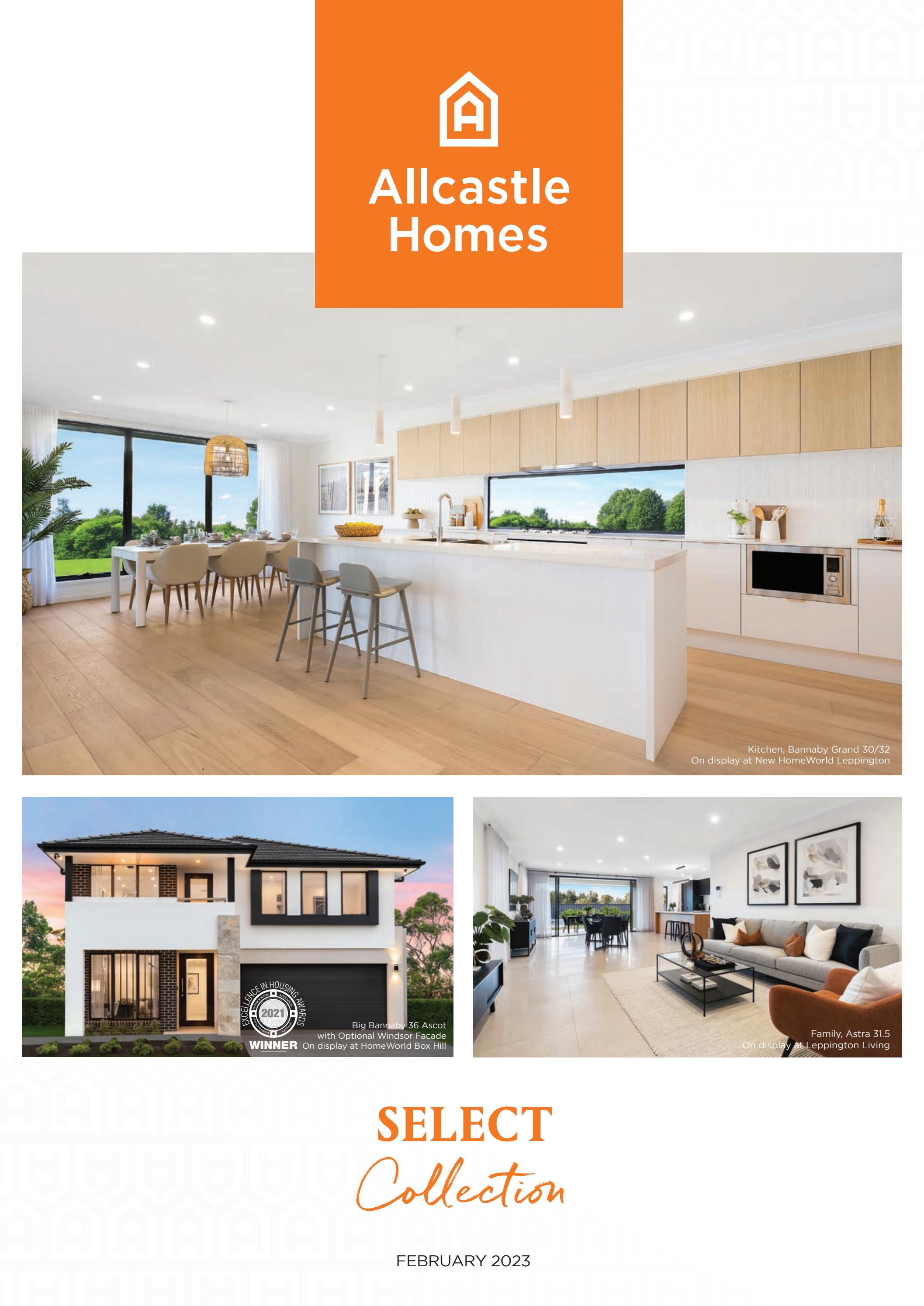 Allcastle Homes Select Collection Brochure FEB 2023 By AllcastleHomes Allcastle Homes Select Collection Brochure FEB 2023 By AllcastleHomes