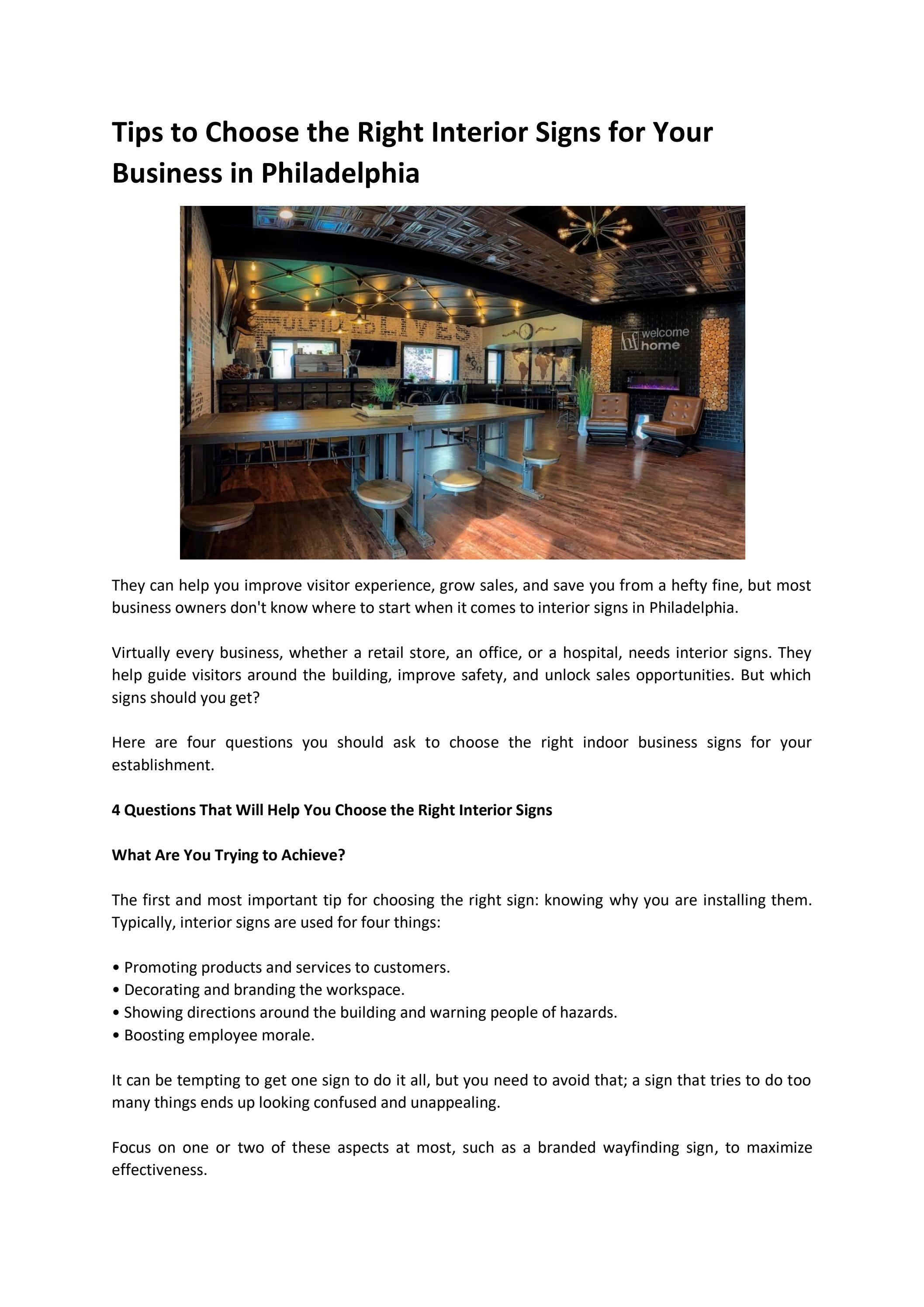 Confusing Store Signs