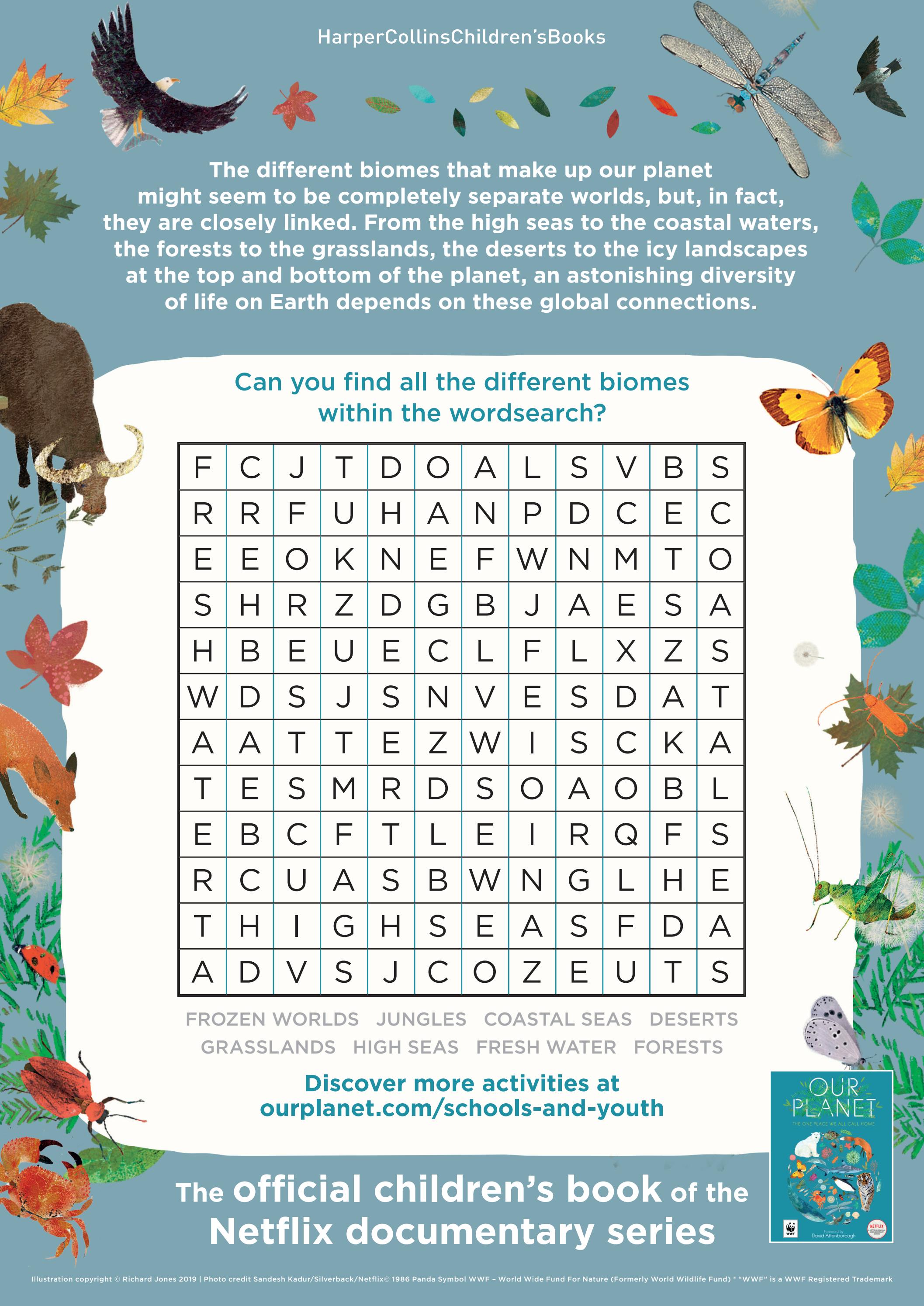 Our Planet activity sheets by harpercollinschildrens - Issuu