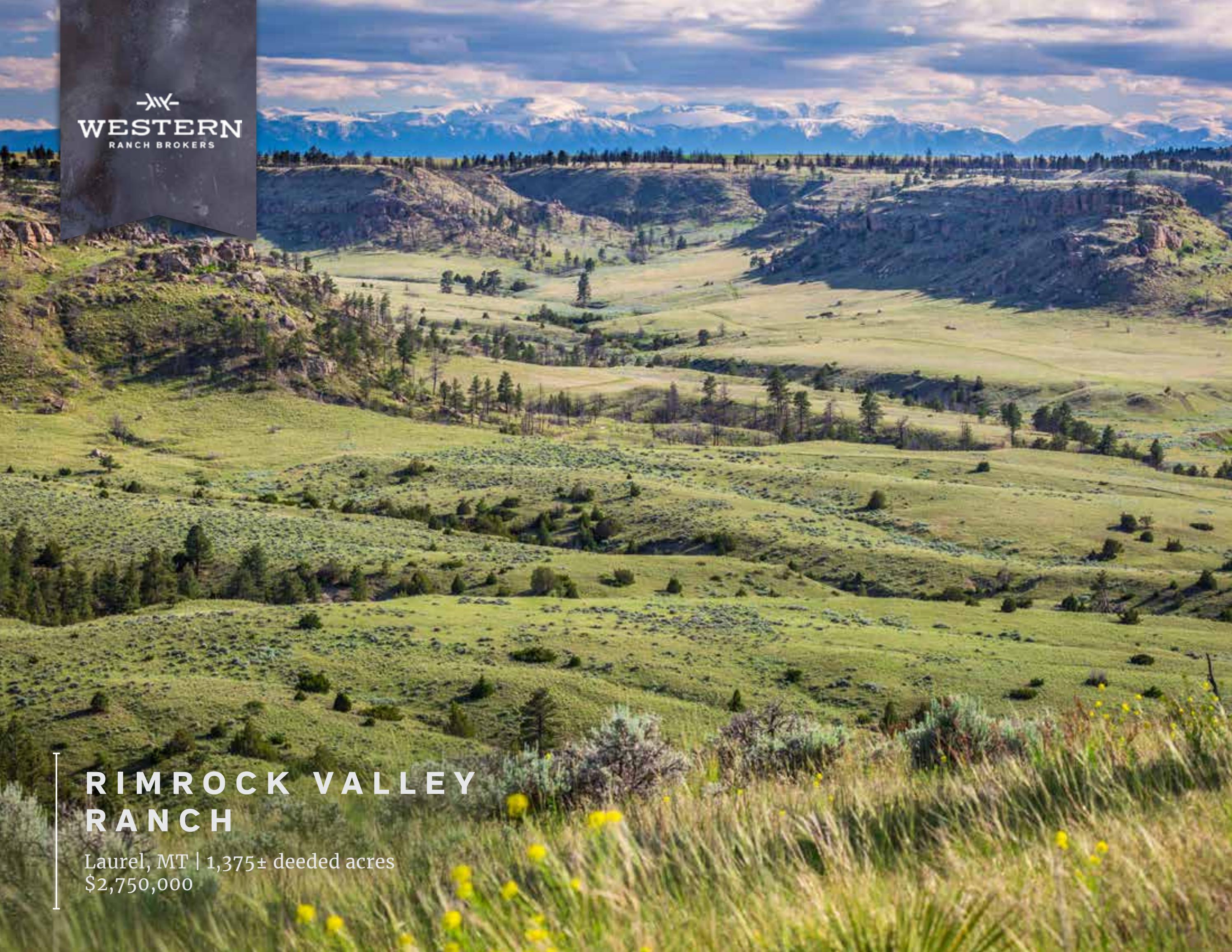 Rimrock Valley Ranch by Western Ranch Brokers - Issuu