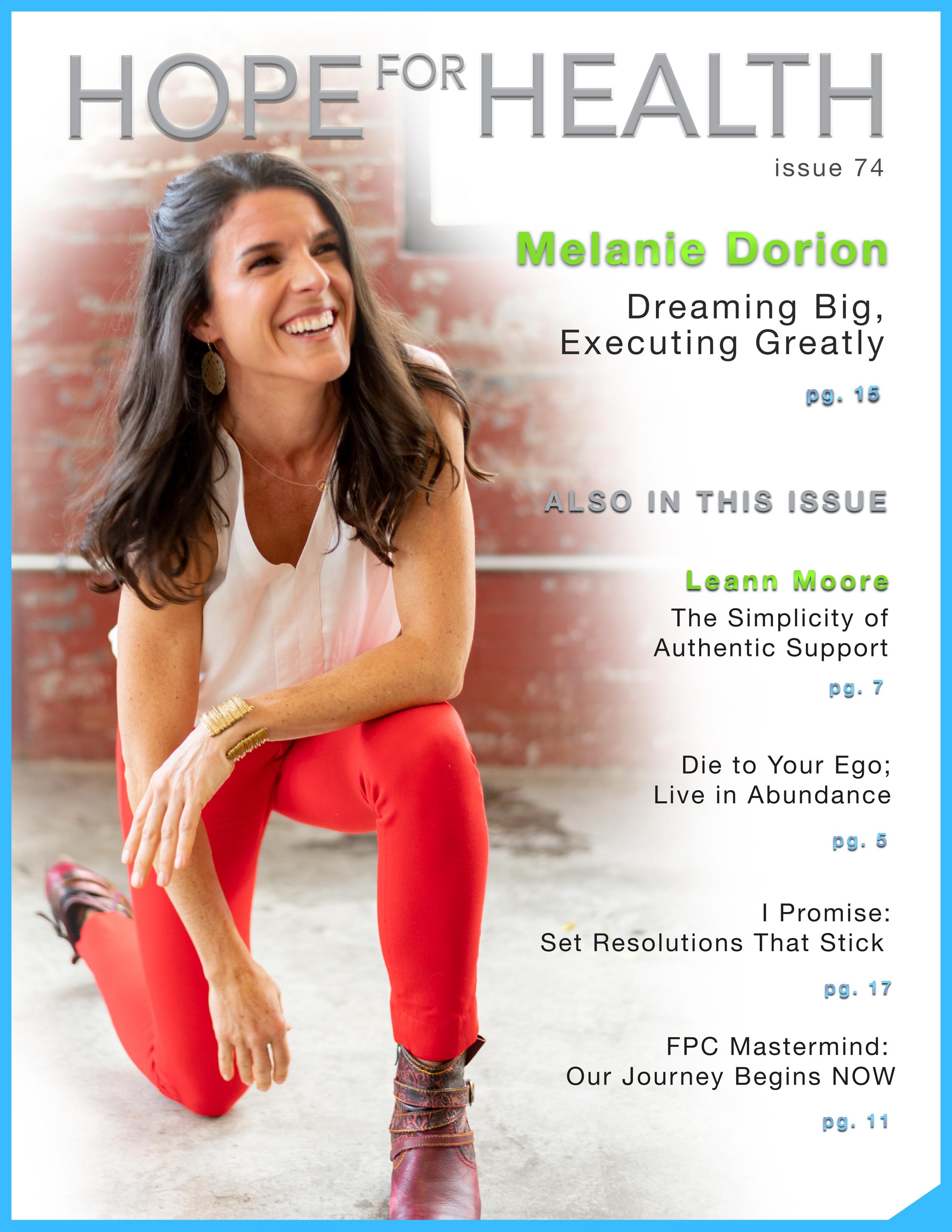 Hope For Health Issue no. 74 by freedompracticecoaching - Issuu