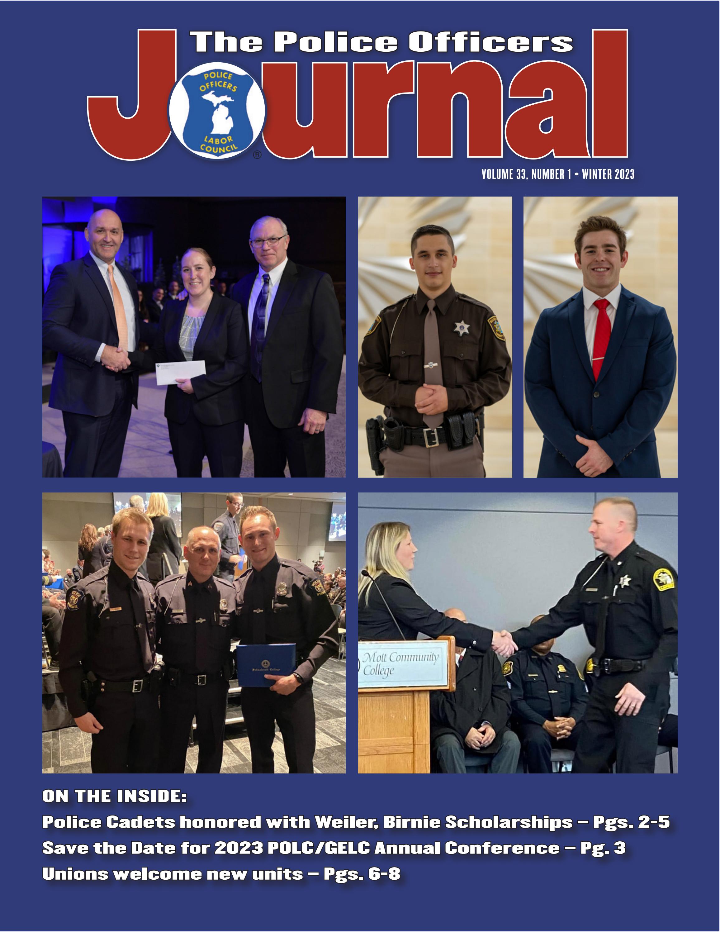 The Police Officers Journal Winter 2023 by Mitchell Graphics - Issuu