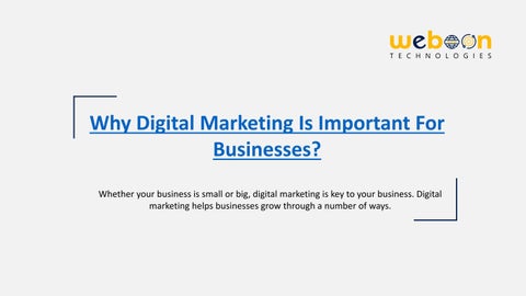 weboontechnologies Publisher Publications - Issuu