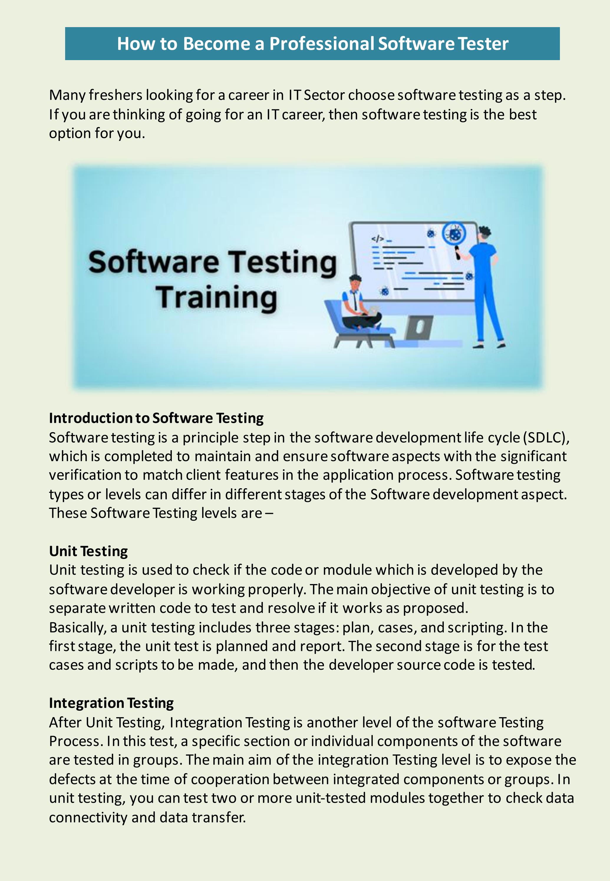 Full Stack Software Testing Institute in Pune- QA Training in Pune by ...