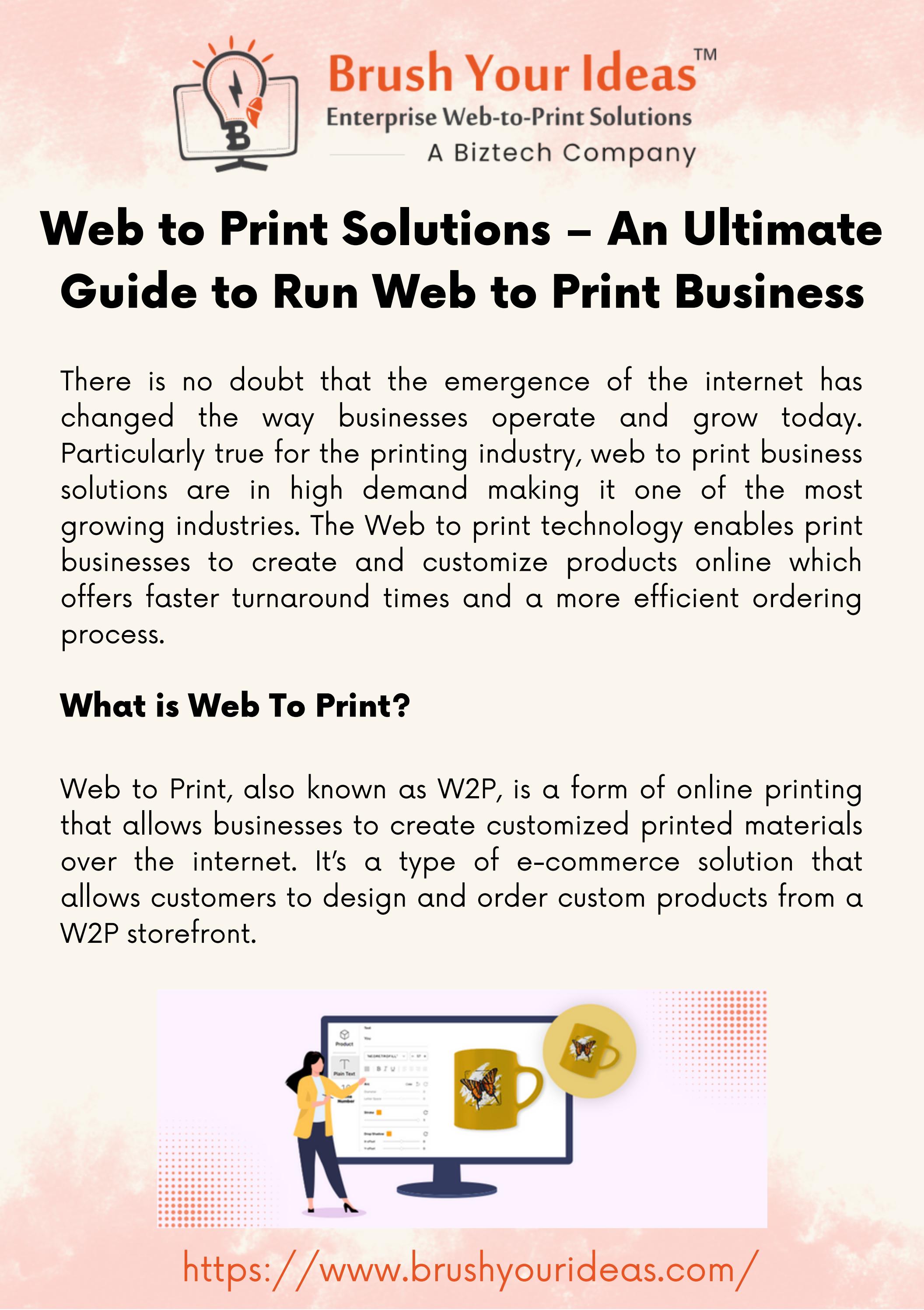 Web to Print Solutions – An Ultimate Guide to Run Web to Print Business by PrintXpand - Issuu