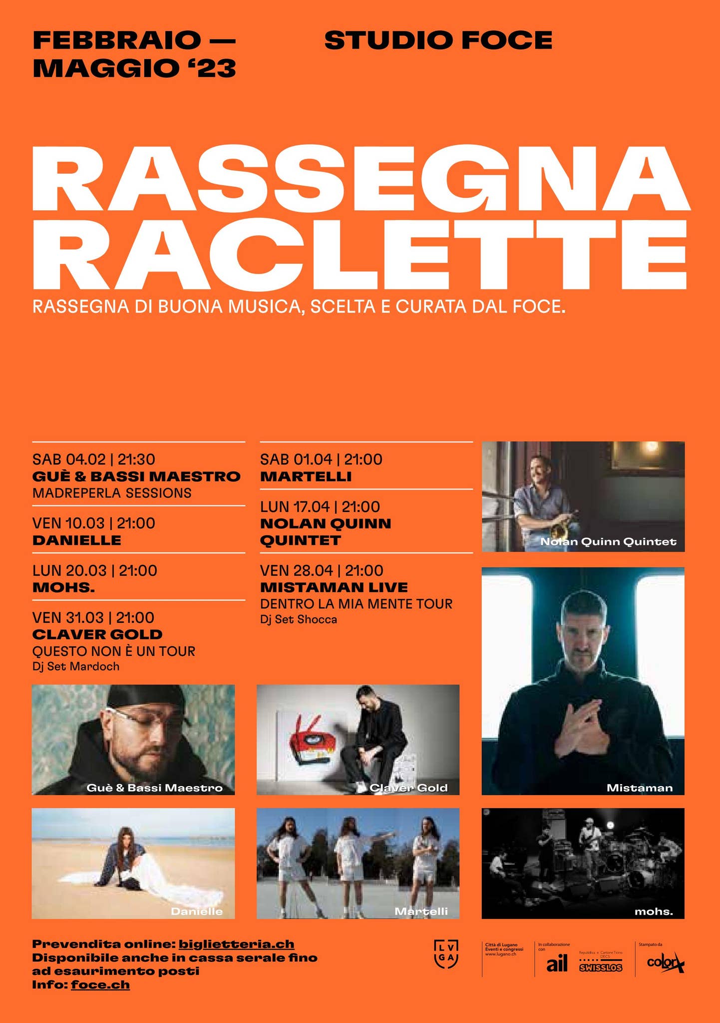 Rassegna Raclette - Studio Foce (Feb - Mag '23) by Lugano Eventi - Issuu