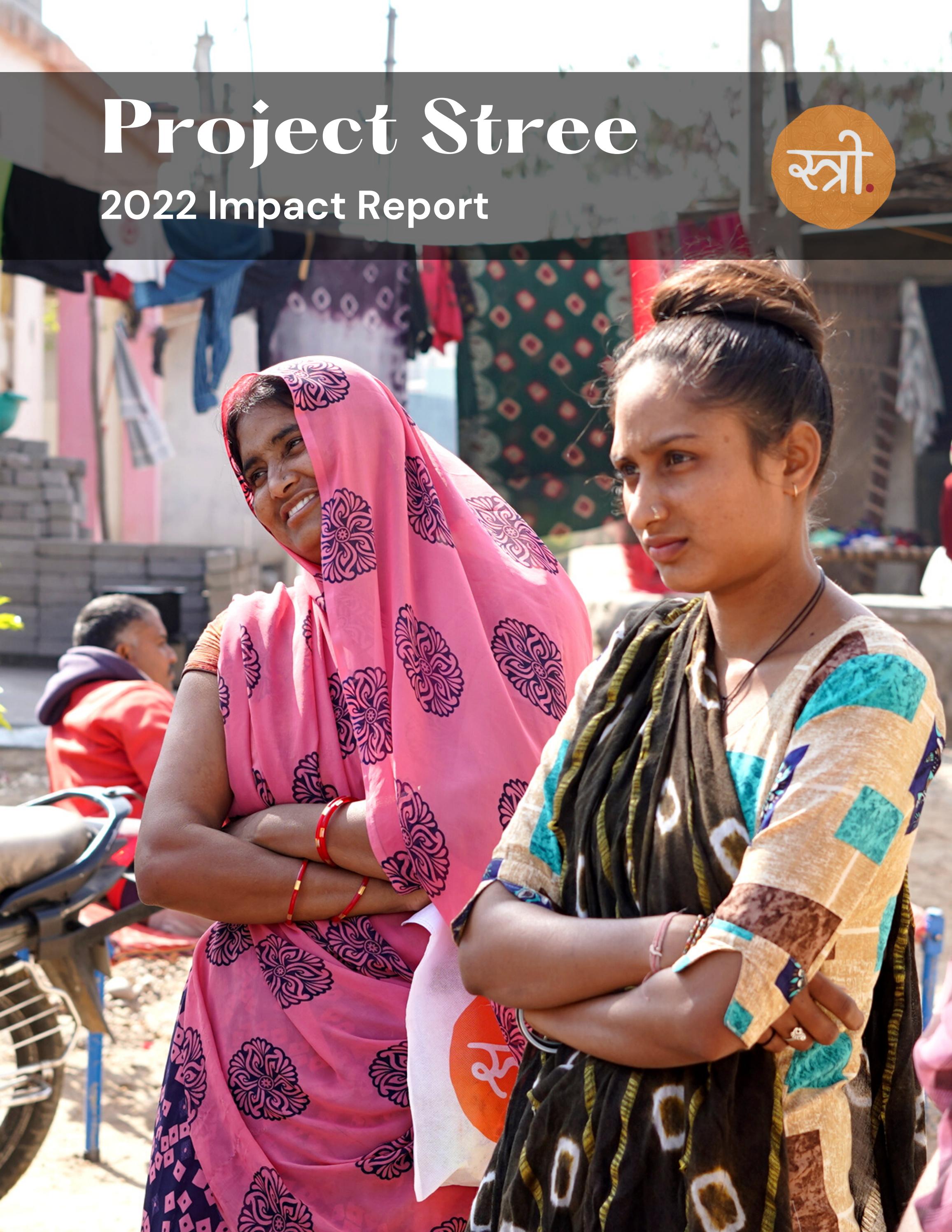 Project Stree Annual Impact Report 2022 by Project Stree - Issuu