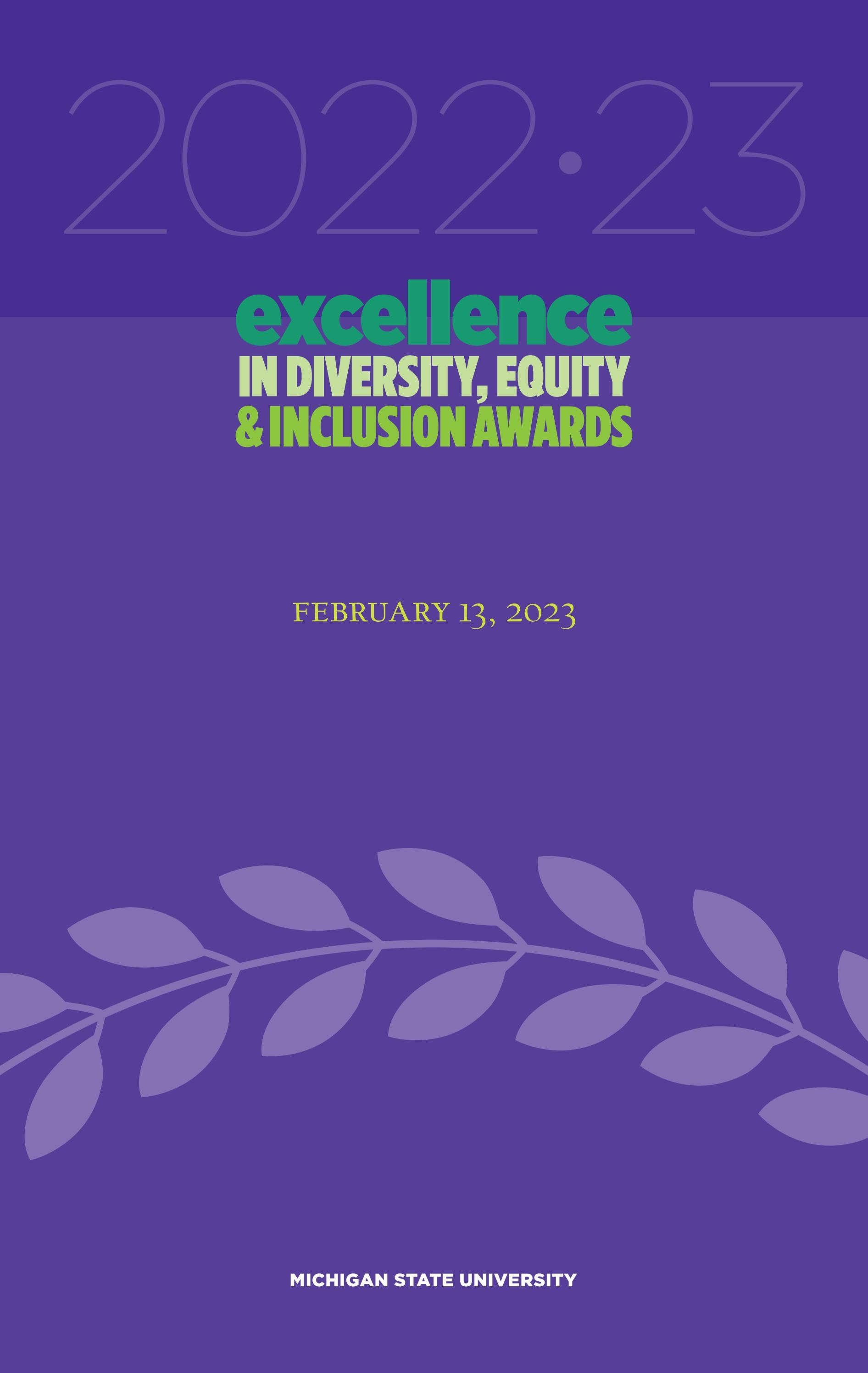 2022-23 Excellence in Diversity, Equity and Inclusion Awards by ...