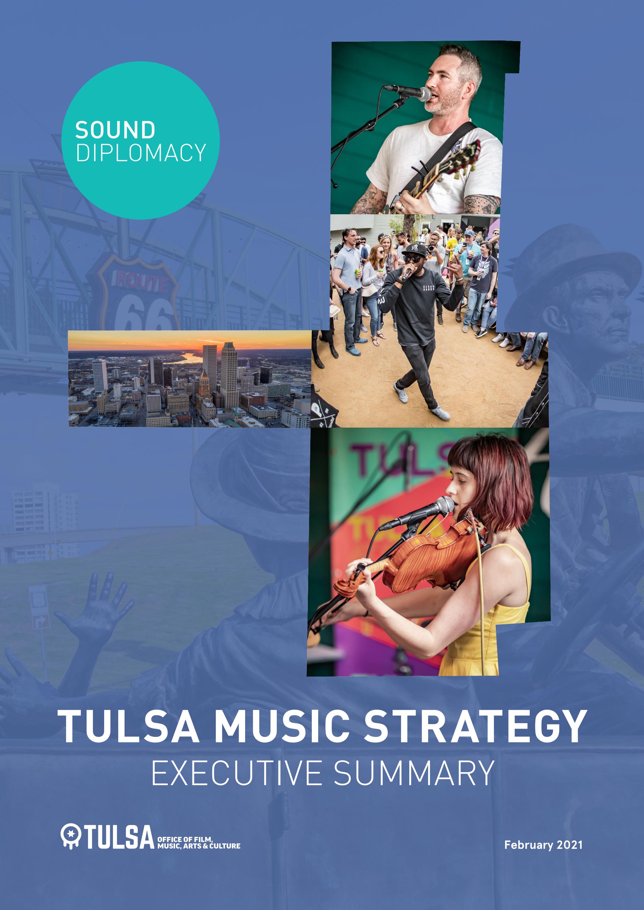 Tulsa Music Strategy Executive Summary by TulsaRegionalTourism - Issuu