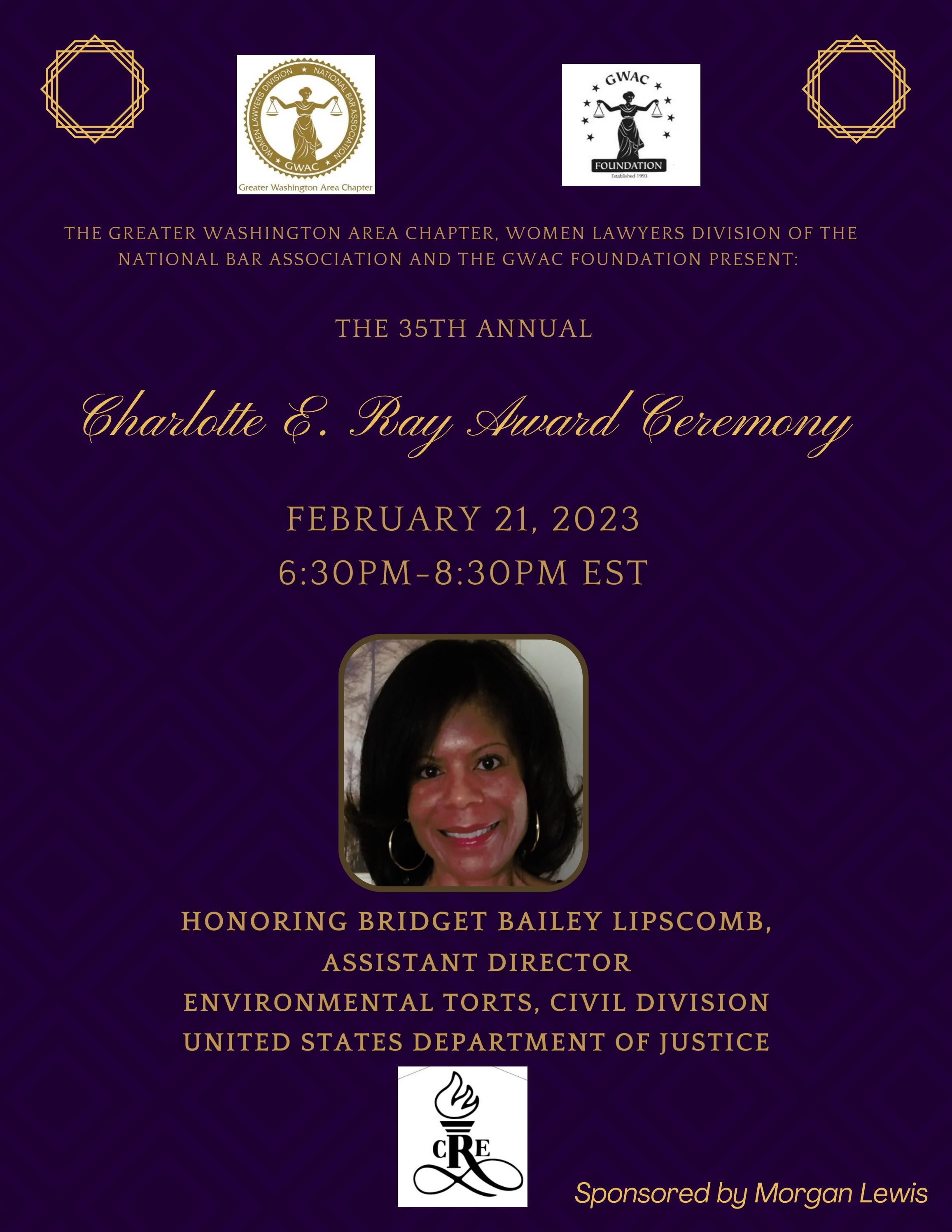 GWAC's 35th Annual Charlotte E. Ray Award Ceremony by gwacbar - Issuu