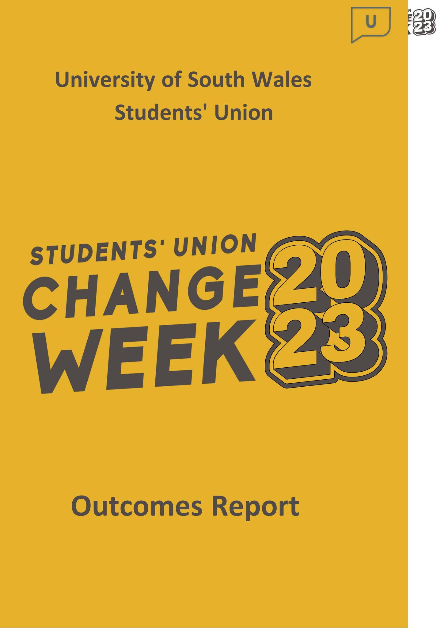 USWSU Change Week 2023 by newuswsu - Issuu
