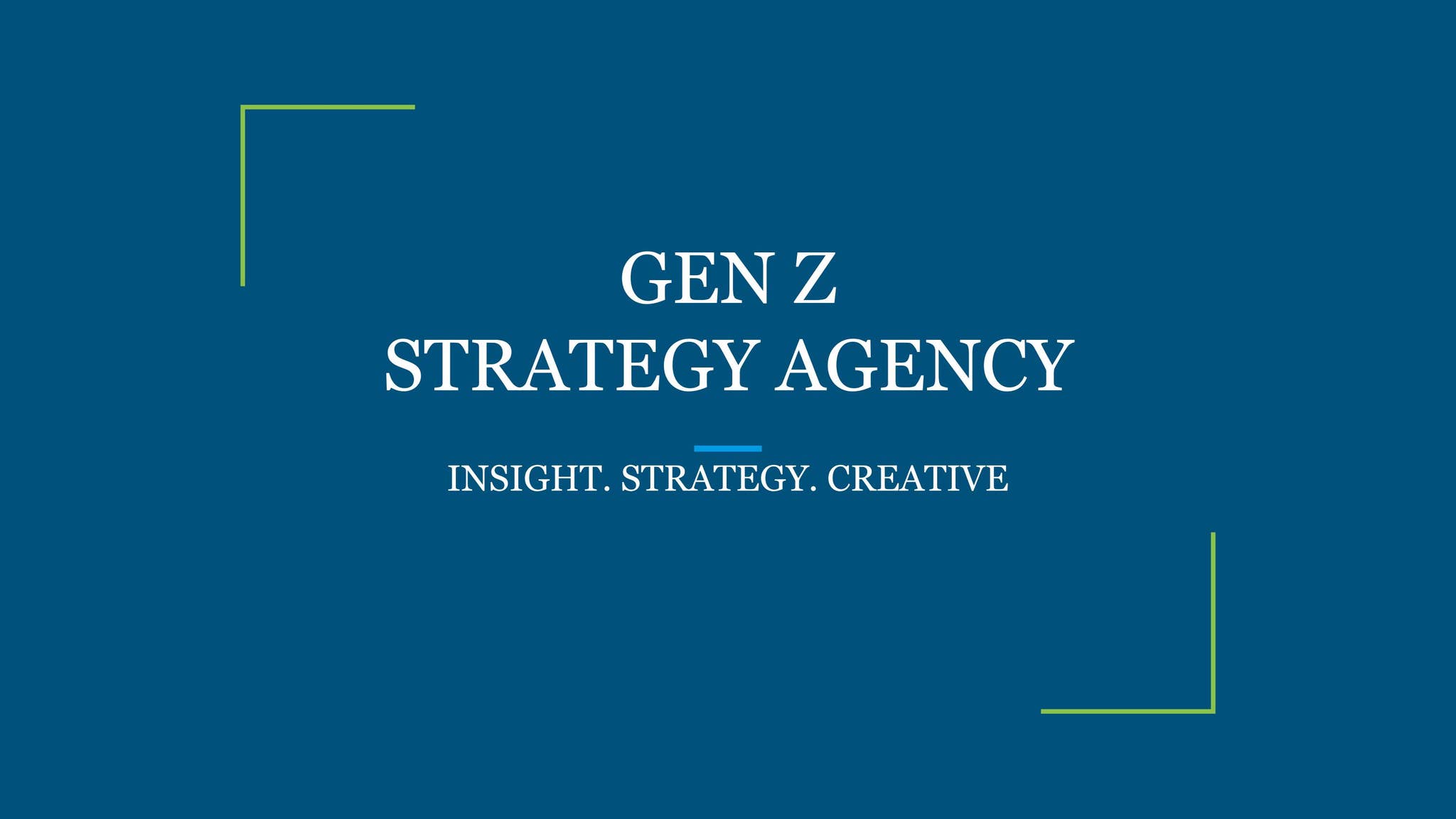 GEN Z STRATEGY AGENCY by Nerds Collective - Issuu