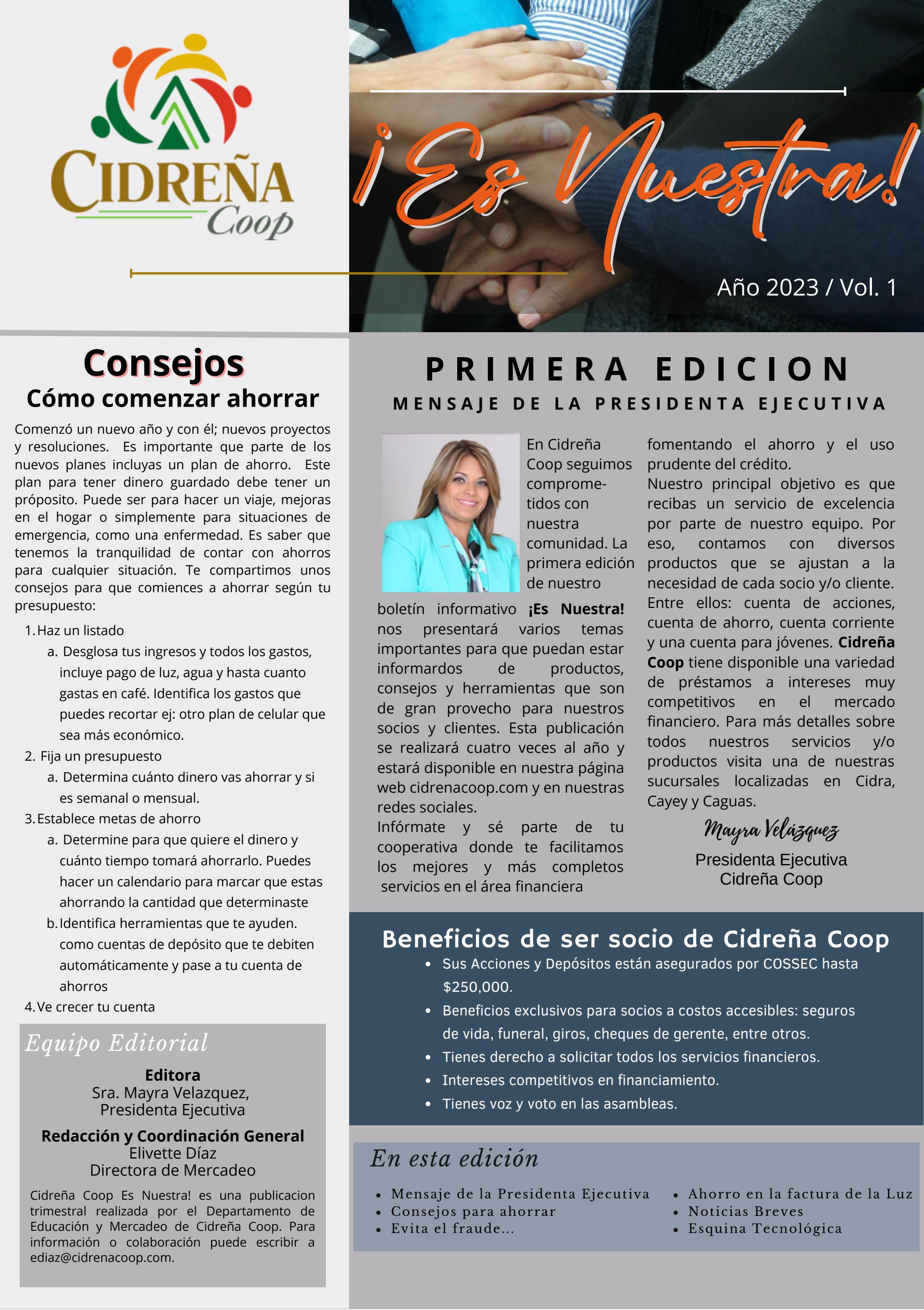 Cidreña Coop Es Nuestra Año 2023 Vol.1 by Cidreña Coop - Issuu