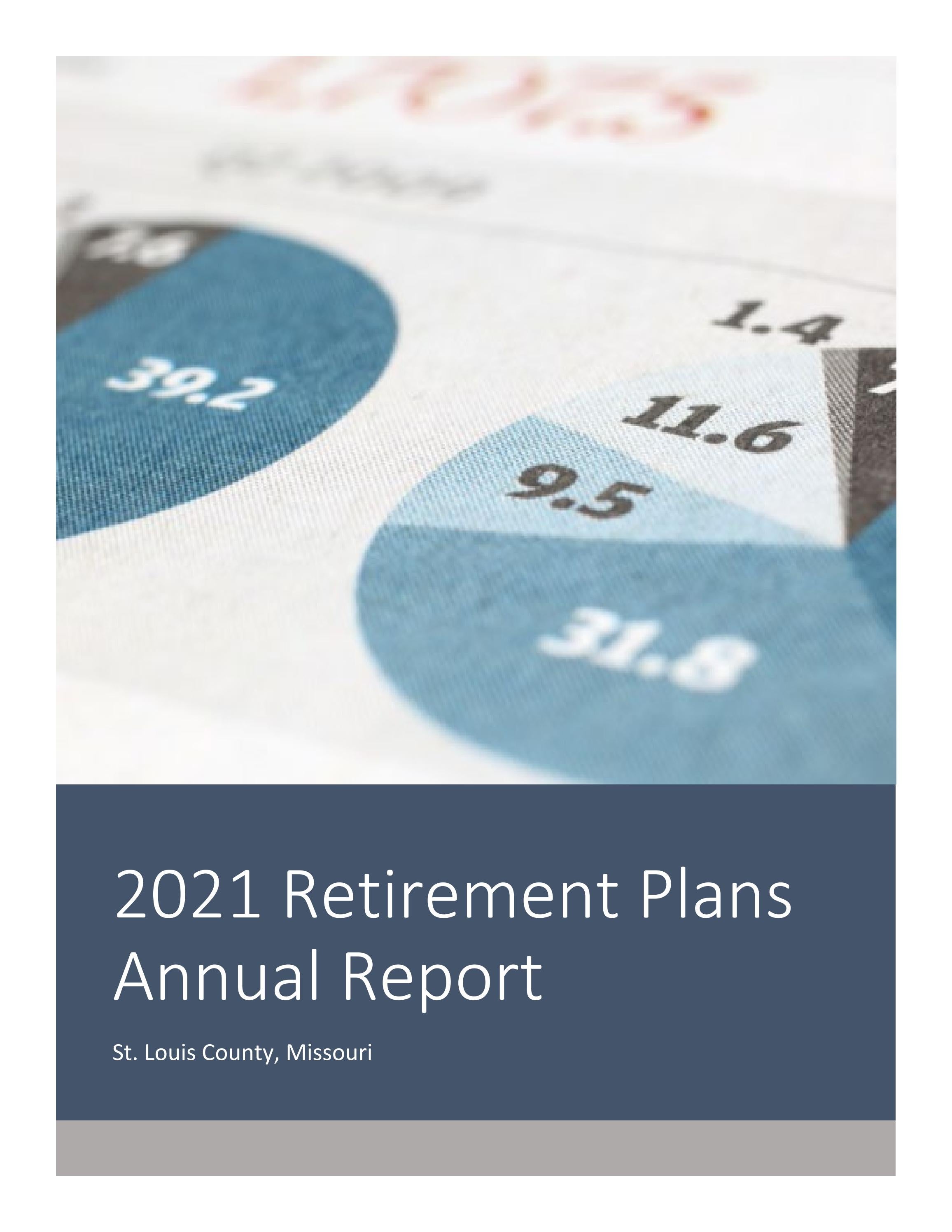 2021 Retirement Plans Annual Report by STLCOGOV - Issuu